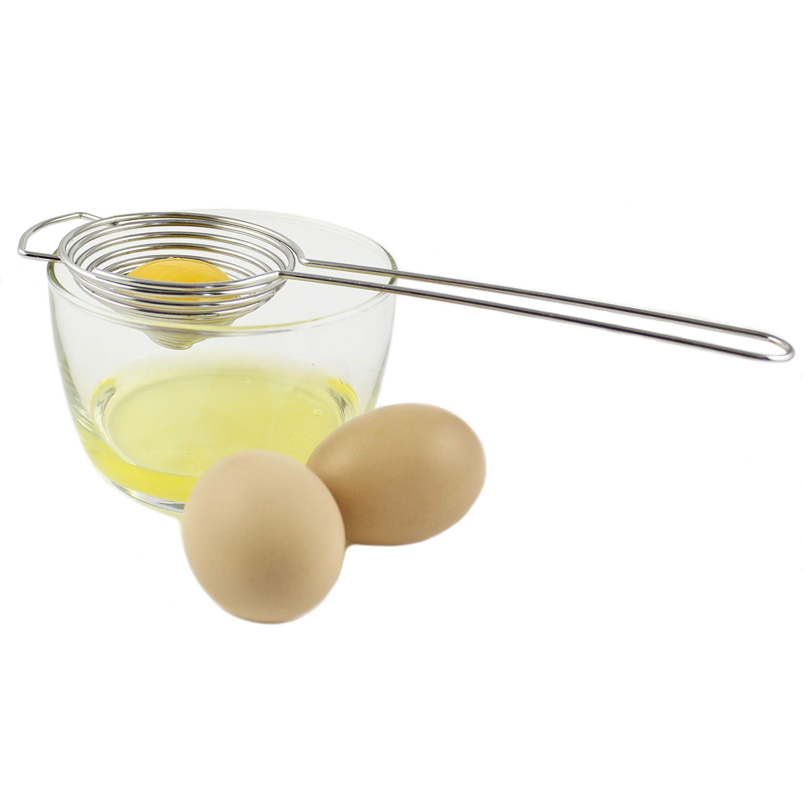 Zoie + Chloe Stainless Steel Egg Separator Strainer - Egg Yoke ...