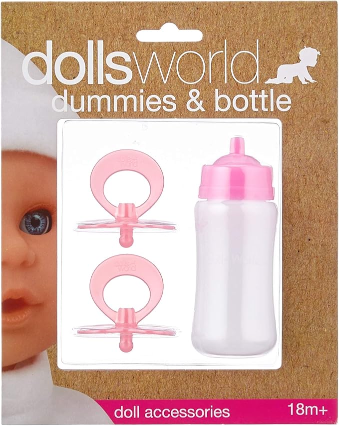 DOLLSWORLD from Peterkin | Deluxe Dummies & Bottle | Includes drinking ...