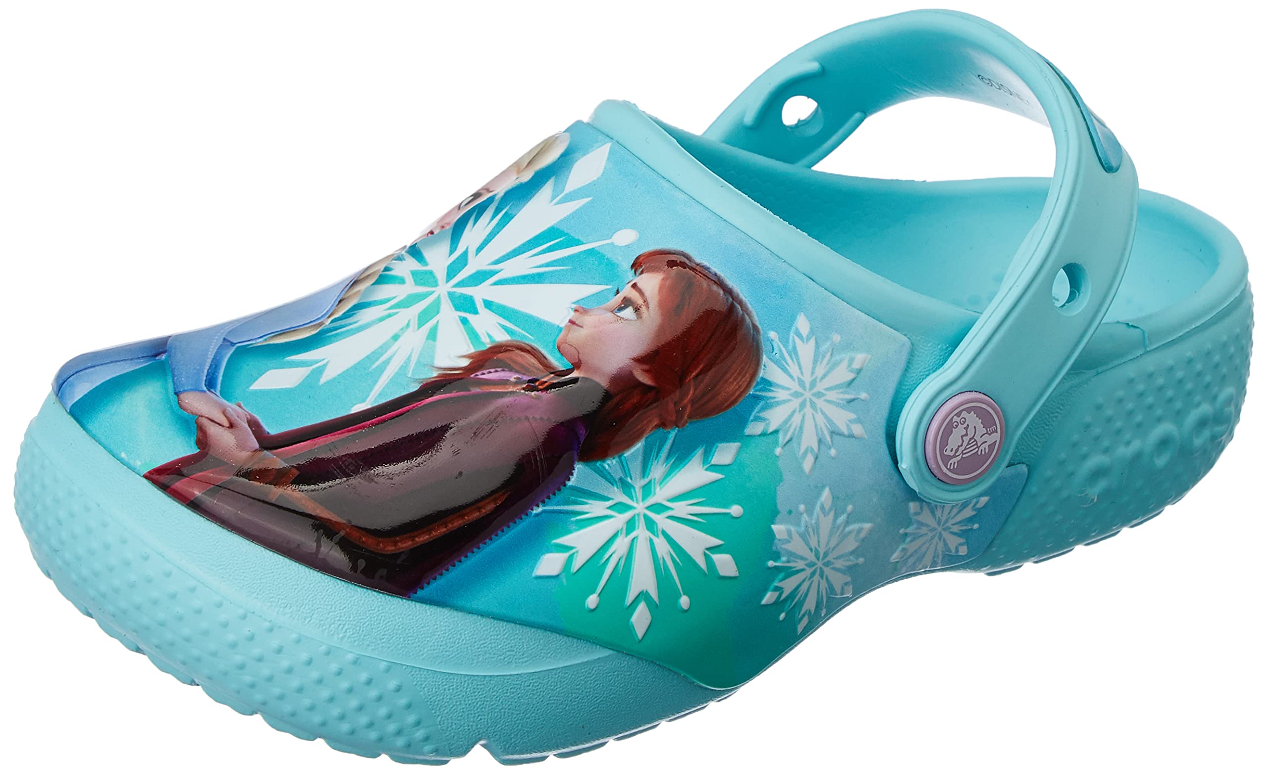 Buy Crocs Girls Funlab Ice Blue Clogs-(207465-4O9)-2 UK (J2) at Amazon.in