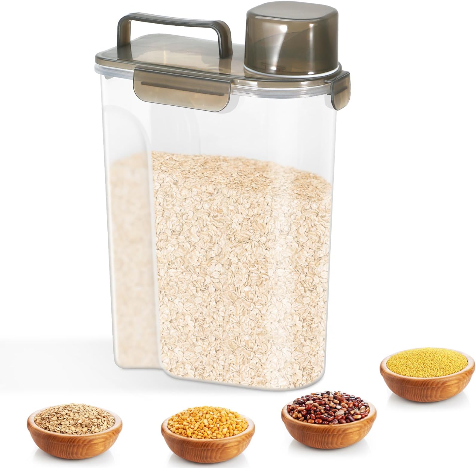 Amazon.com: TBMax Large Food Storage Containers with Airtight Lid ...