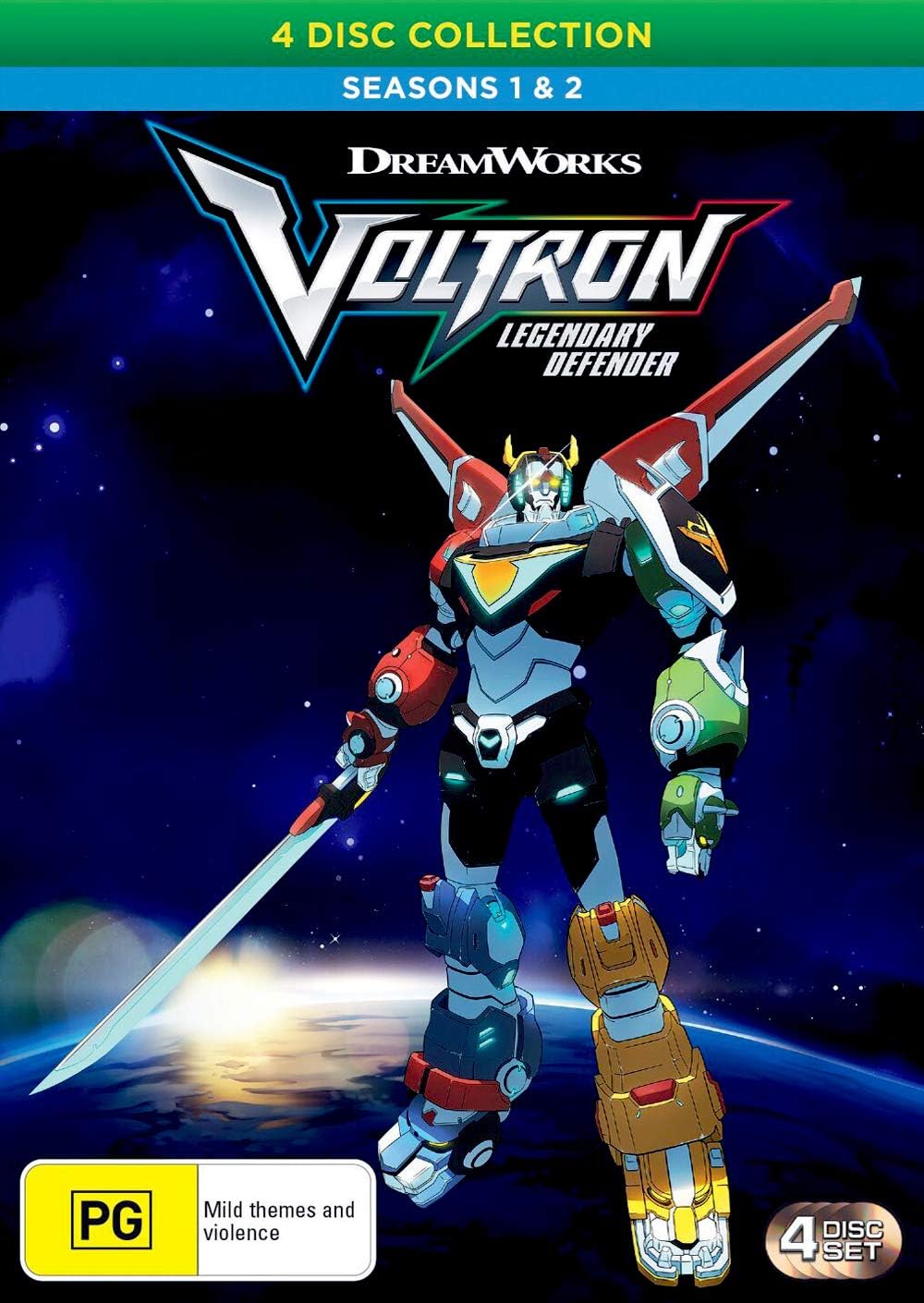 Voltron - Legendary Defender: Season 1-2 | Boxset: Amazon.co.uk: DVD ...