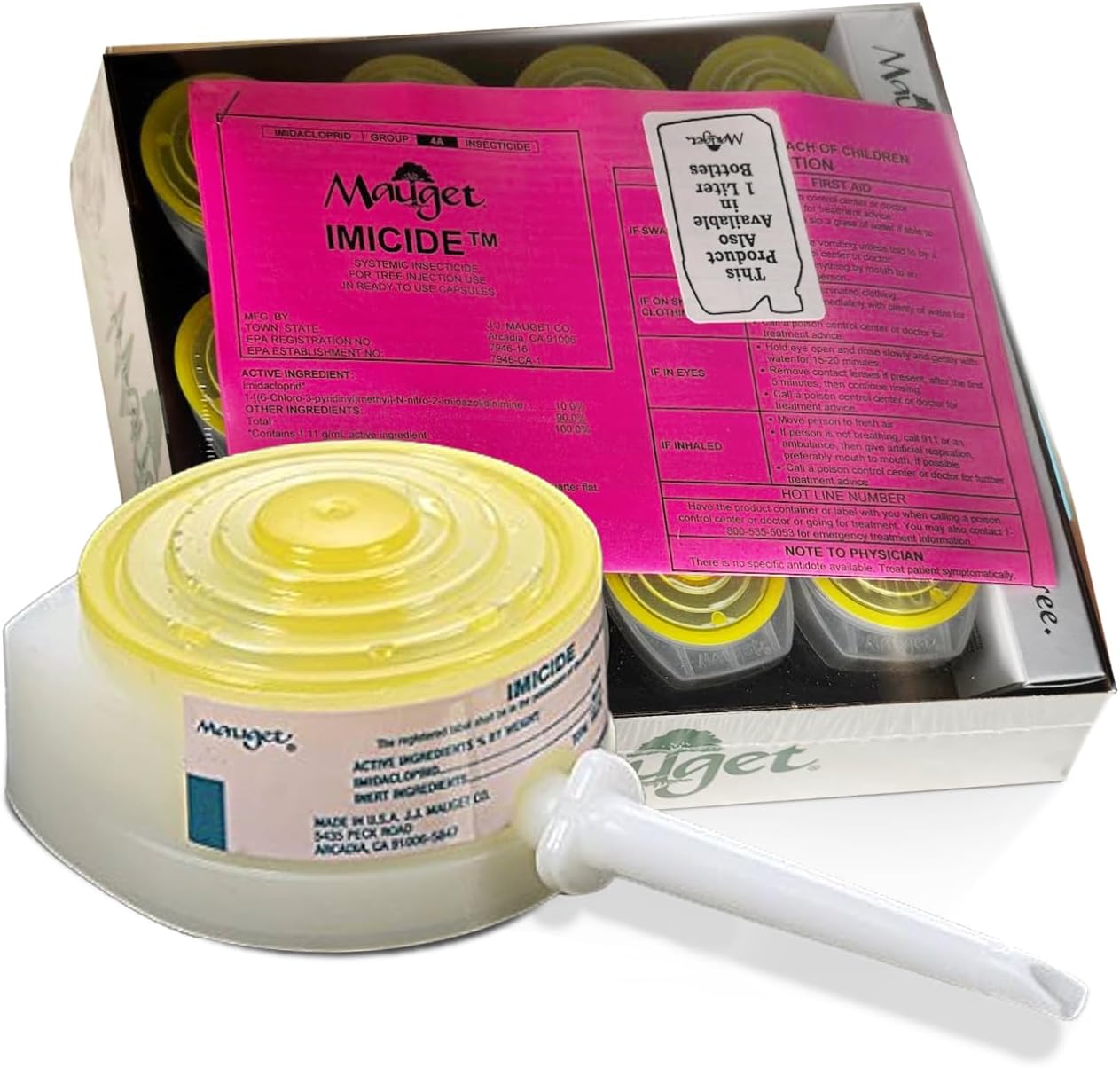 Amazon.com : Mauget Abasol 4ml, Tree Injector, Combination of ...