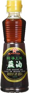 Kadoya Pure Sesame Oil, 327ml : Amazon.ca: Grocery & Gourmet Food