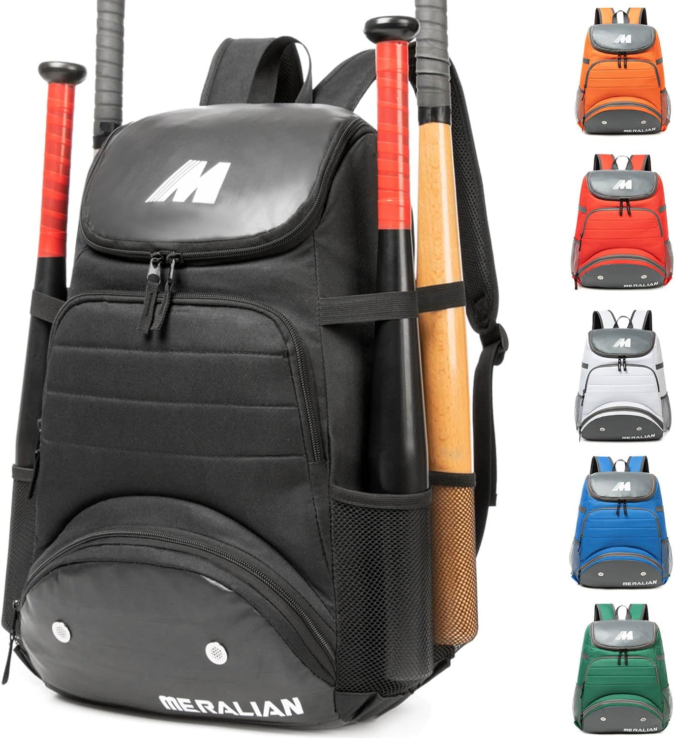 Amazon.com : MERALIAN Baseball Bag - Backpack for Baseball,Lightweight ...