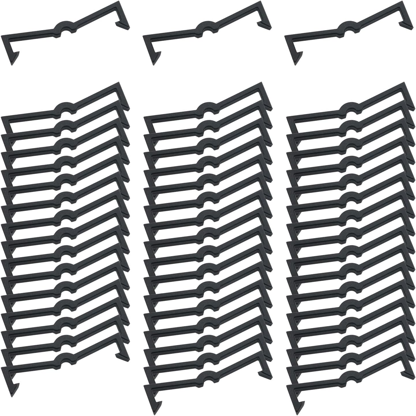 Amazon.com: Mudder Pegboard Hooks Plastic Peg Locks Pegboard Hook ...
