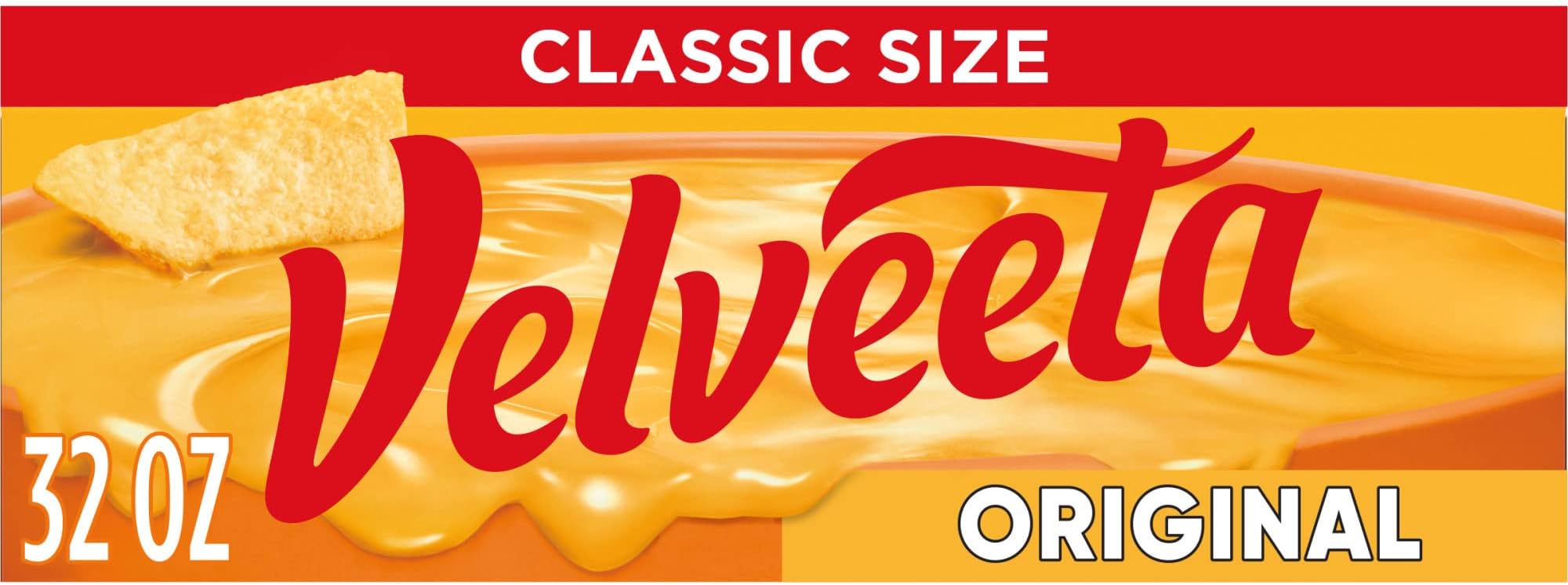 Amazon.com : Velveeta Original Melting Cheese, Classic Size (32 oz ...