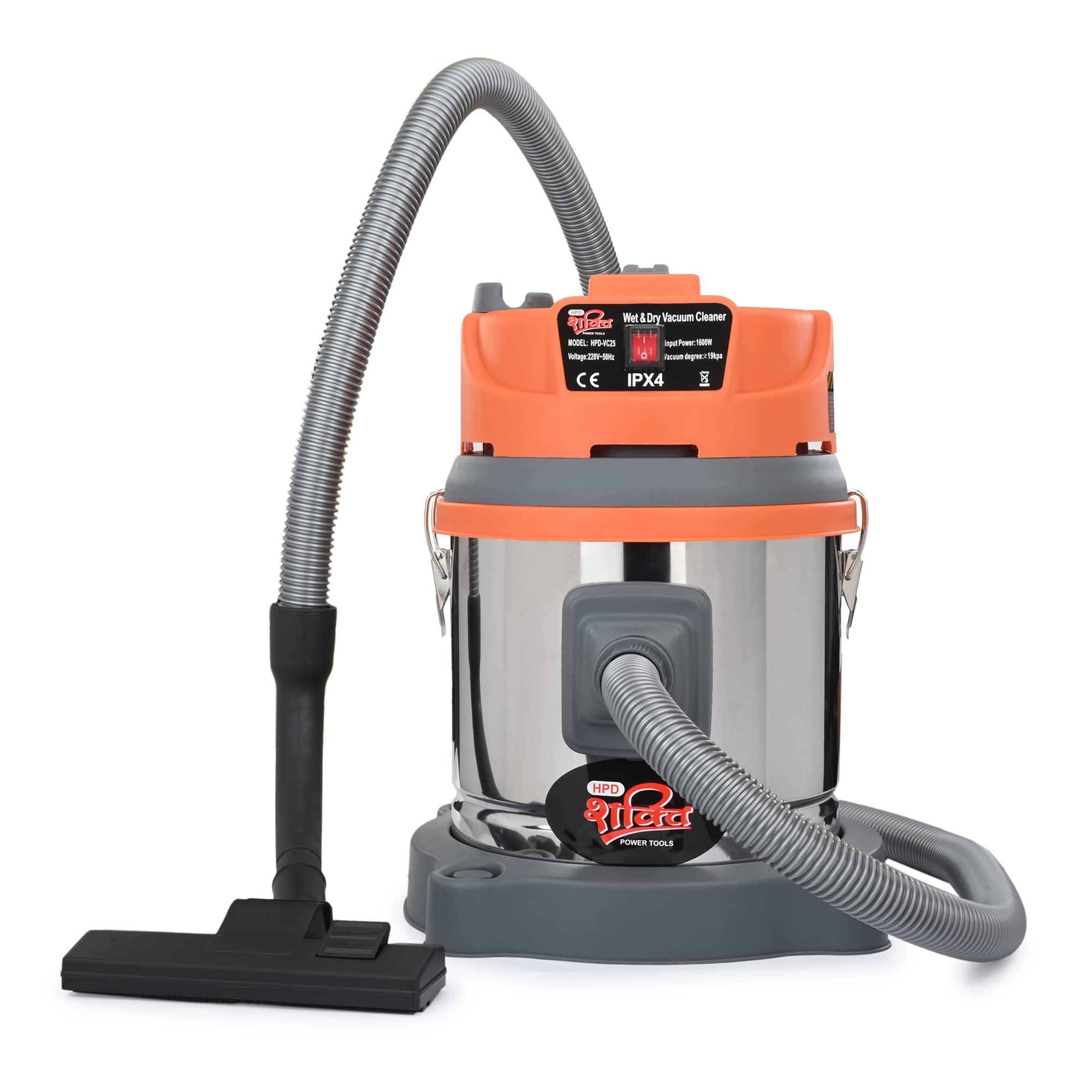 HPD Shakti Dry and Wet Vaccum Cleaner 25L (for vaccum and Mopping Both ...