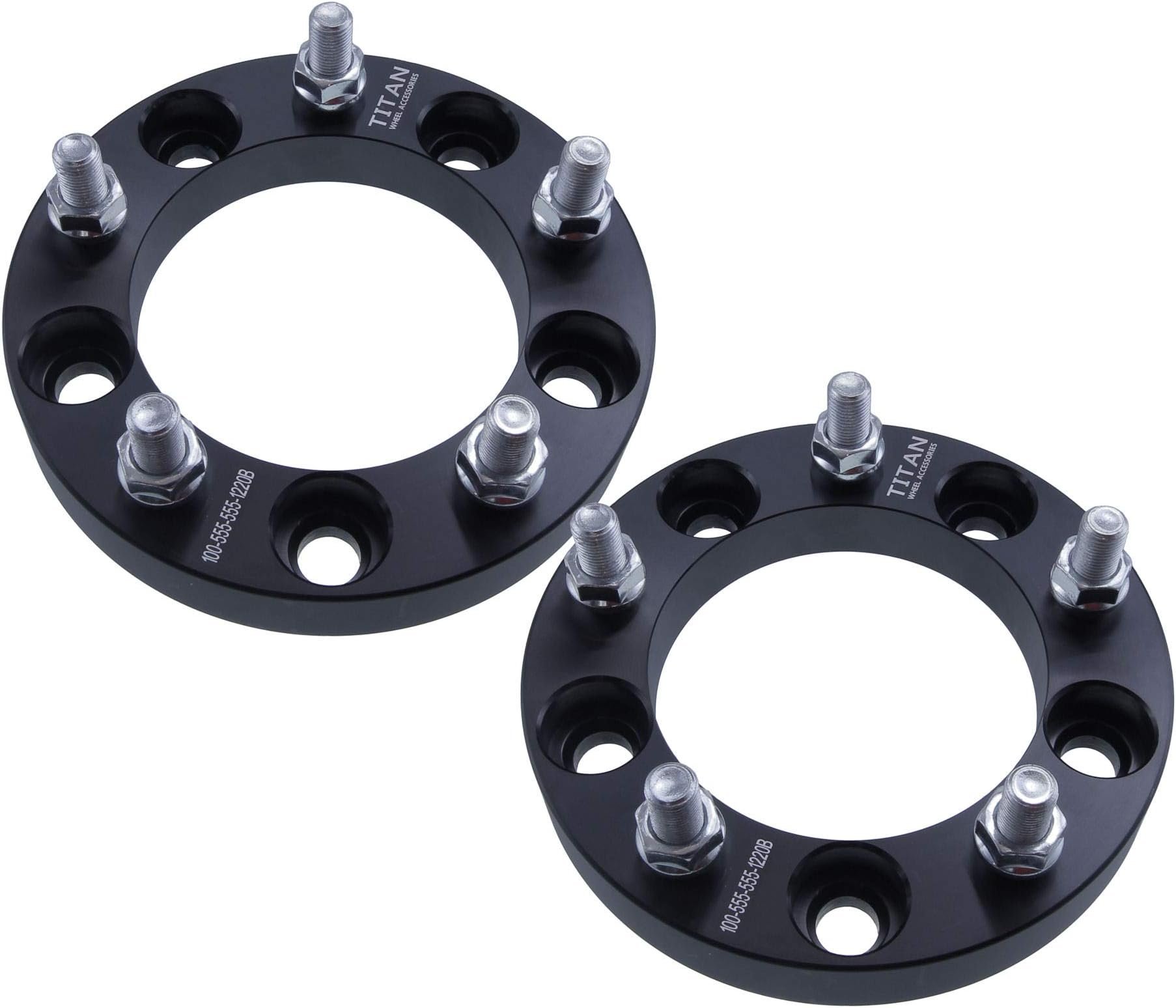 Amazon.com: YHTAUTO 5x5.5 Wheel Spacers 1 Inch Fits Ford, Dodge, Jeep ...