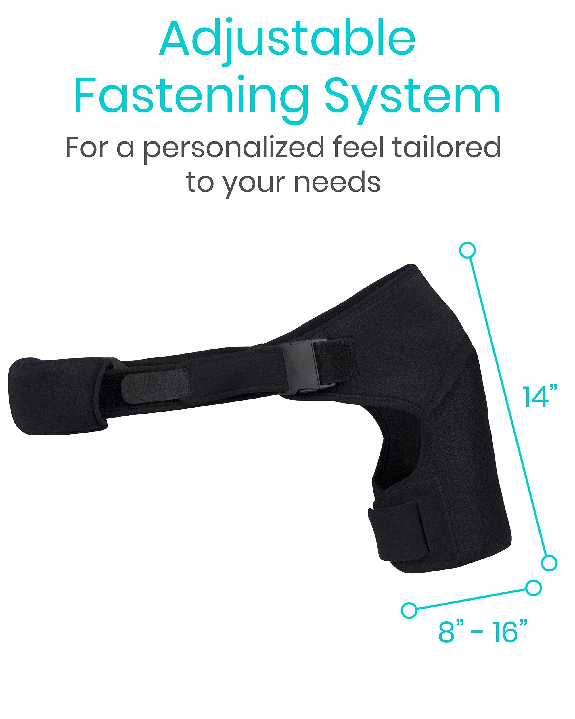 Vive Shoulder Brace - Rotator Cuff Compression Support - Men, Women ...