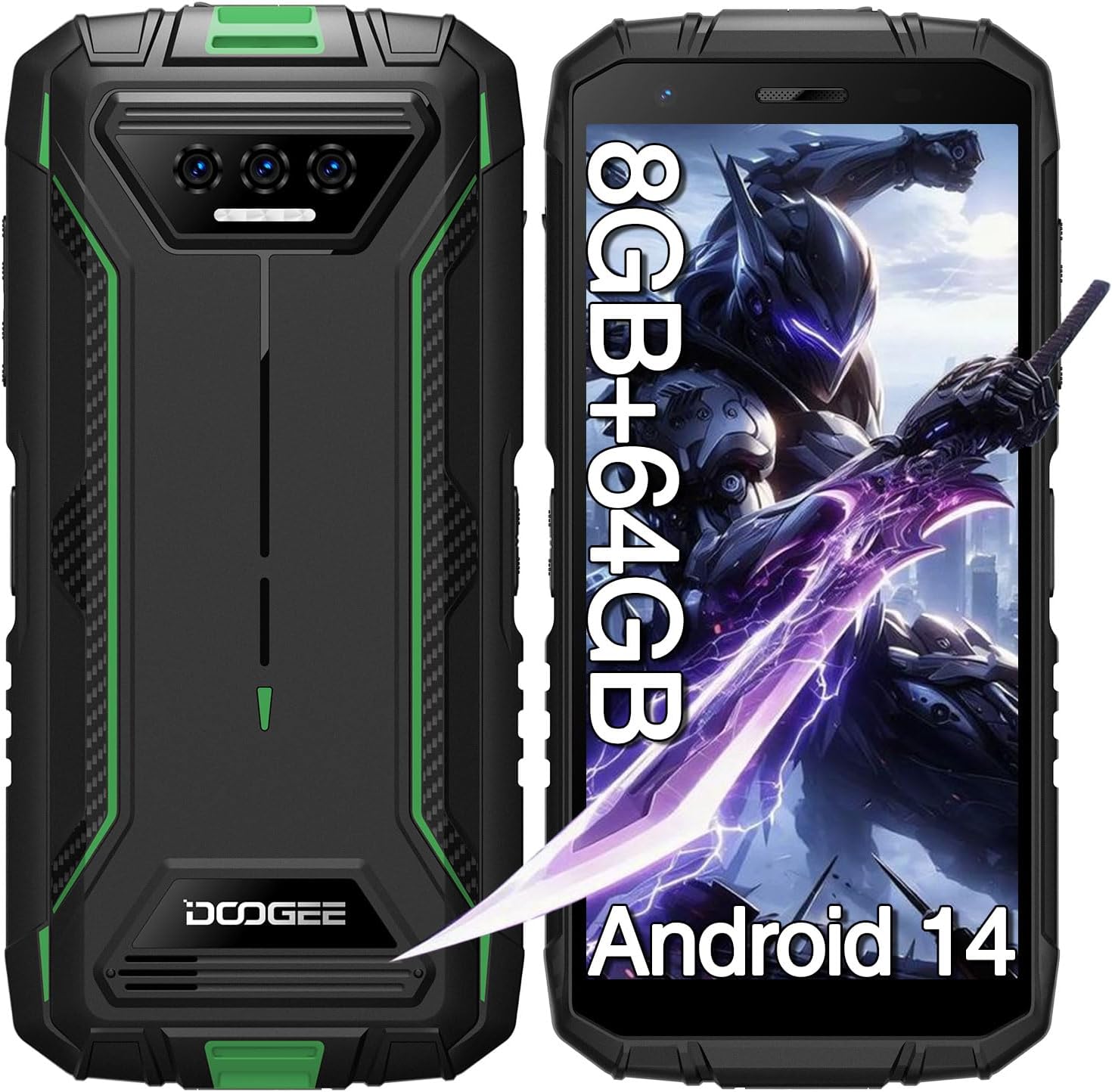 Amazon.com: DOOGEE S41T Rugged Smartphone Unlocked, 6300mAh Battery ...