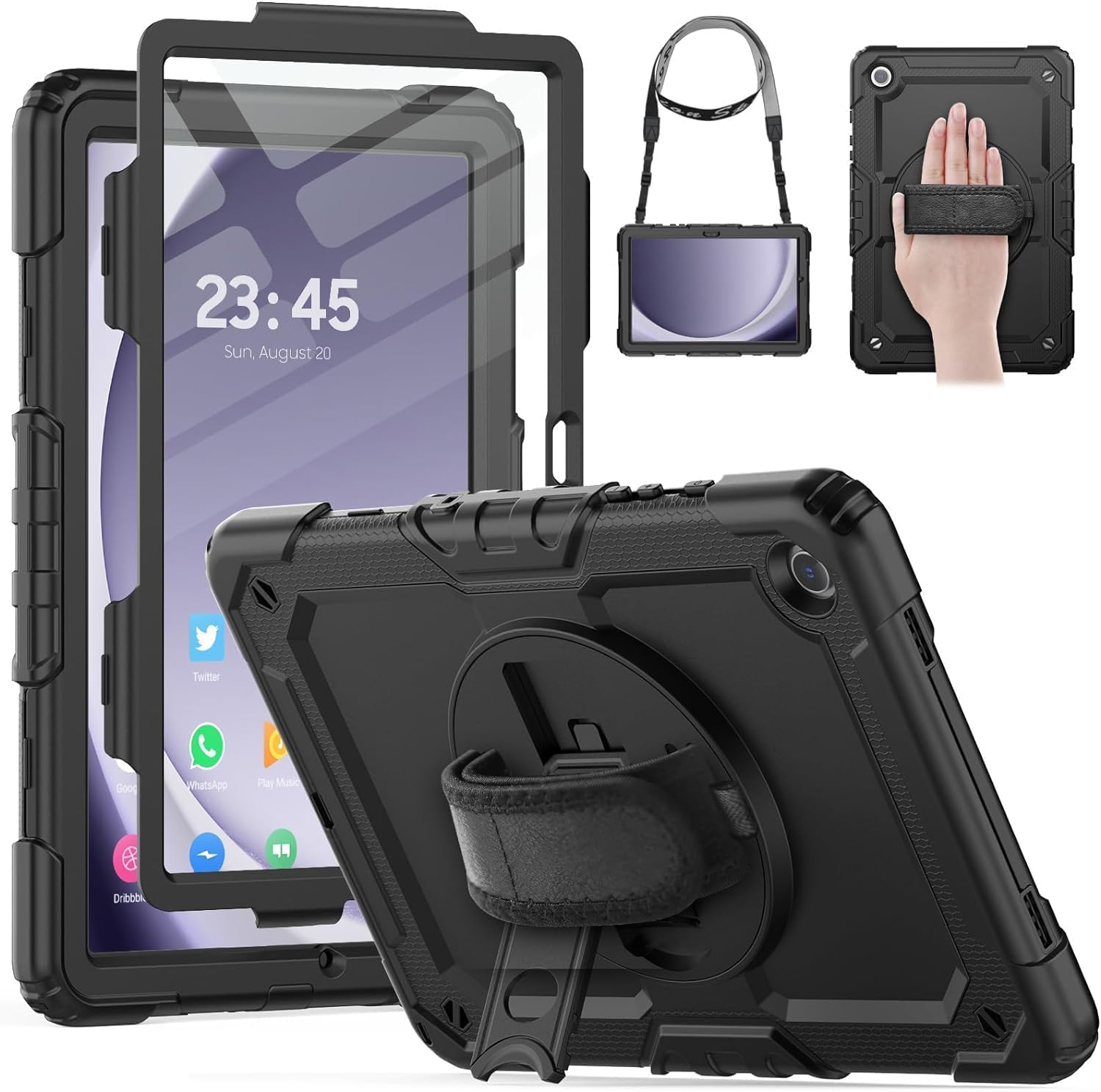 AVAKOT Case for Samsung Galaxy Tab A9 Plus 11 Inch With Screen ...