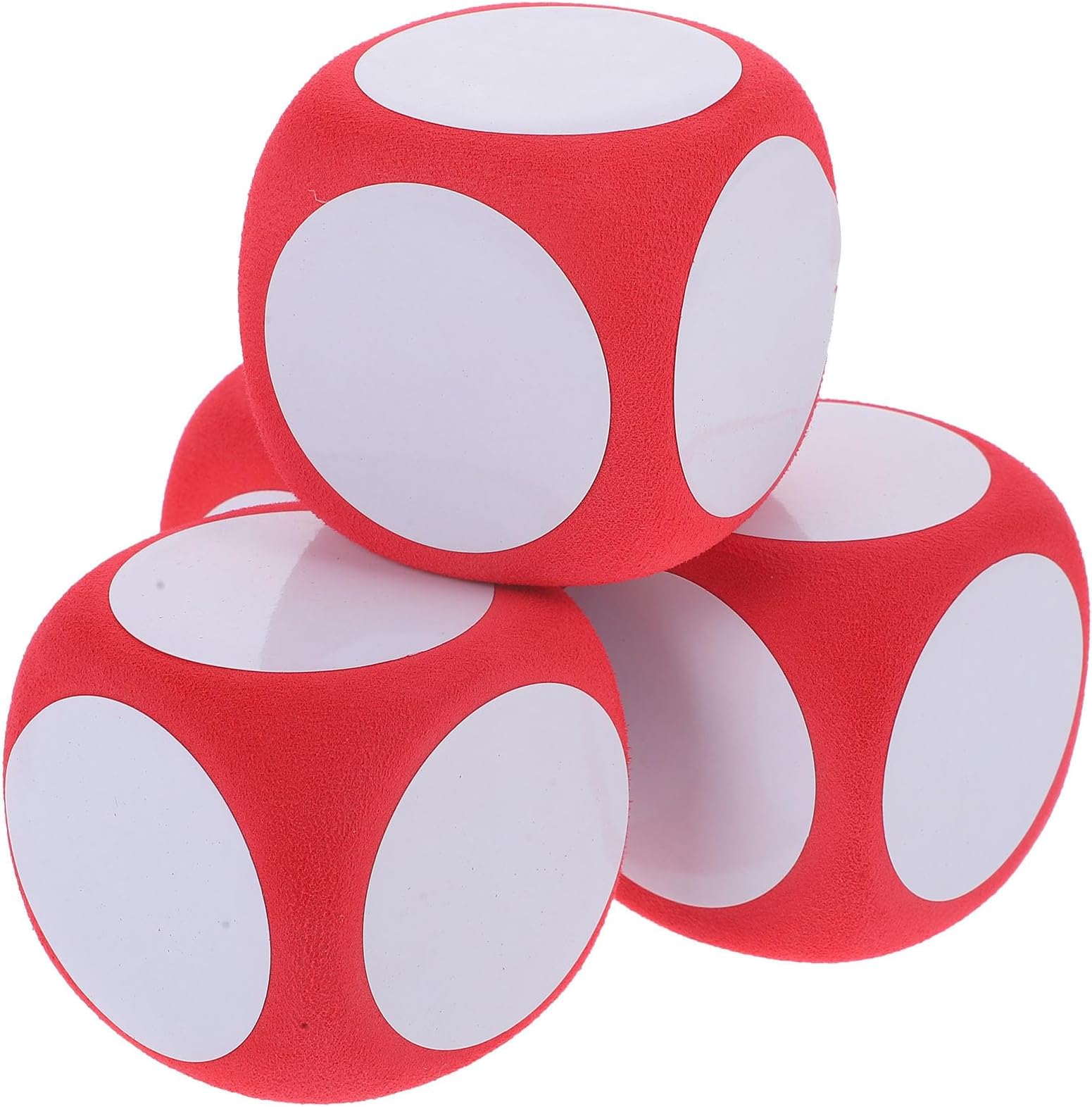 STOBOK 4pcs Dry Erase Blocks Foam Blank Dice 6cm Dry Erase Cubes Write ...