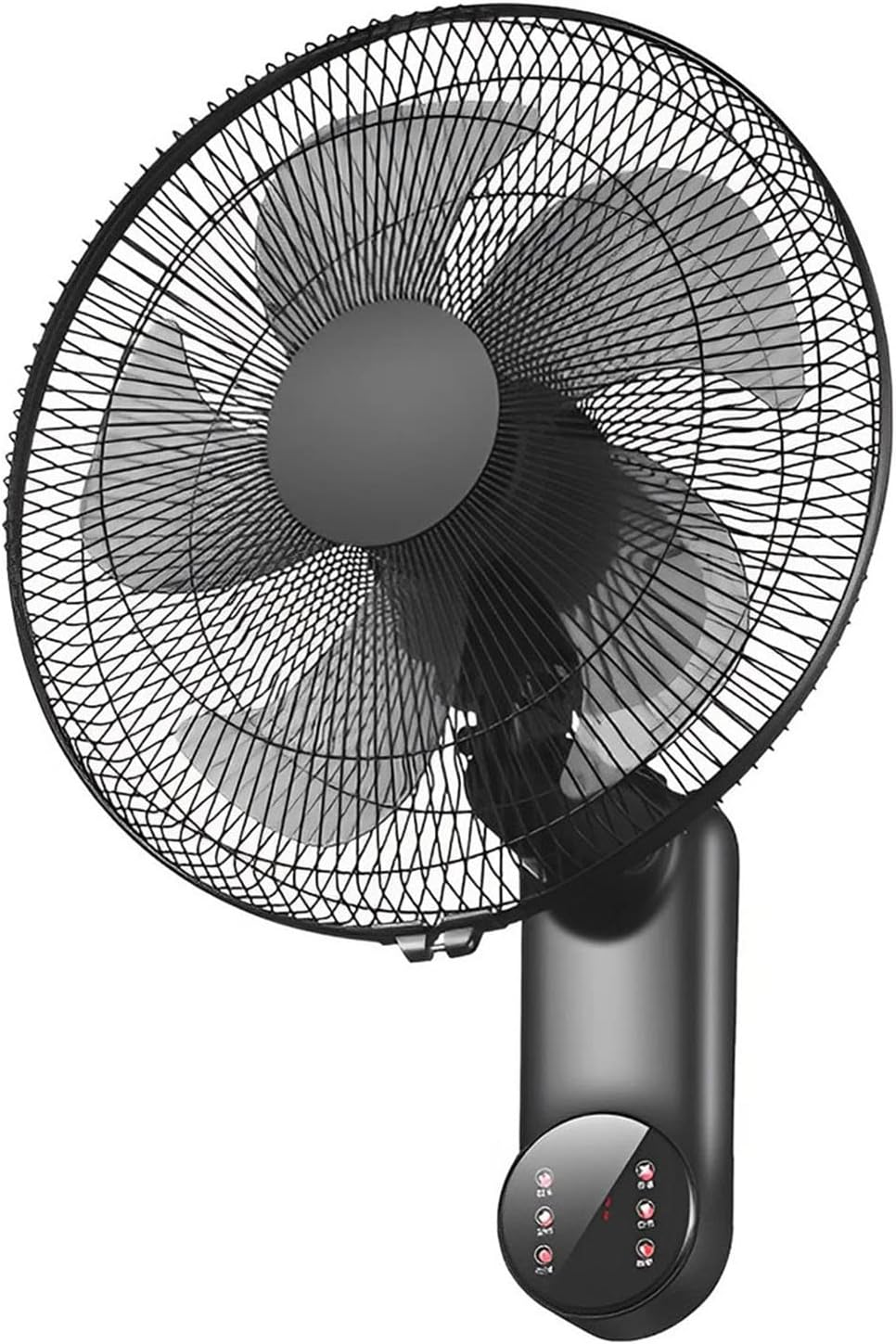 Amazon.com: Wall Mount Fan With Remote Control | 16 Inch Head ...