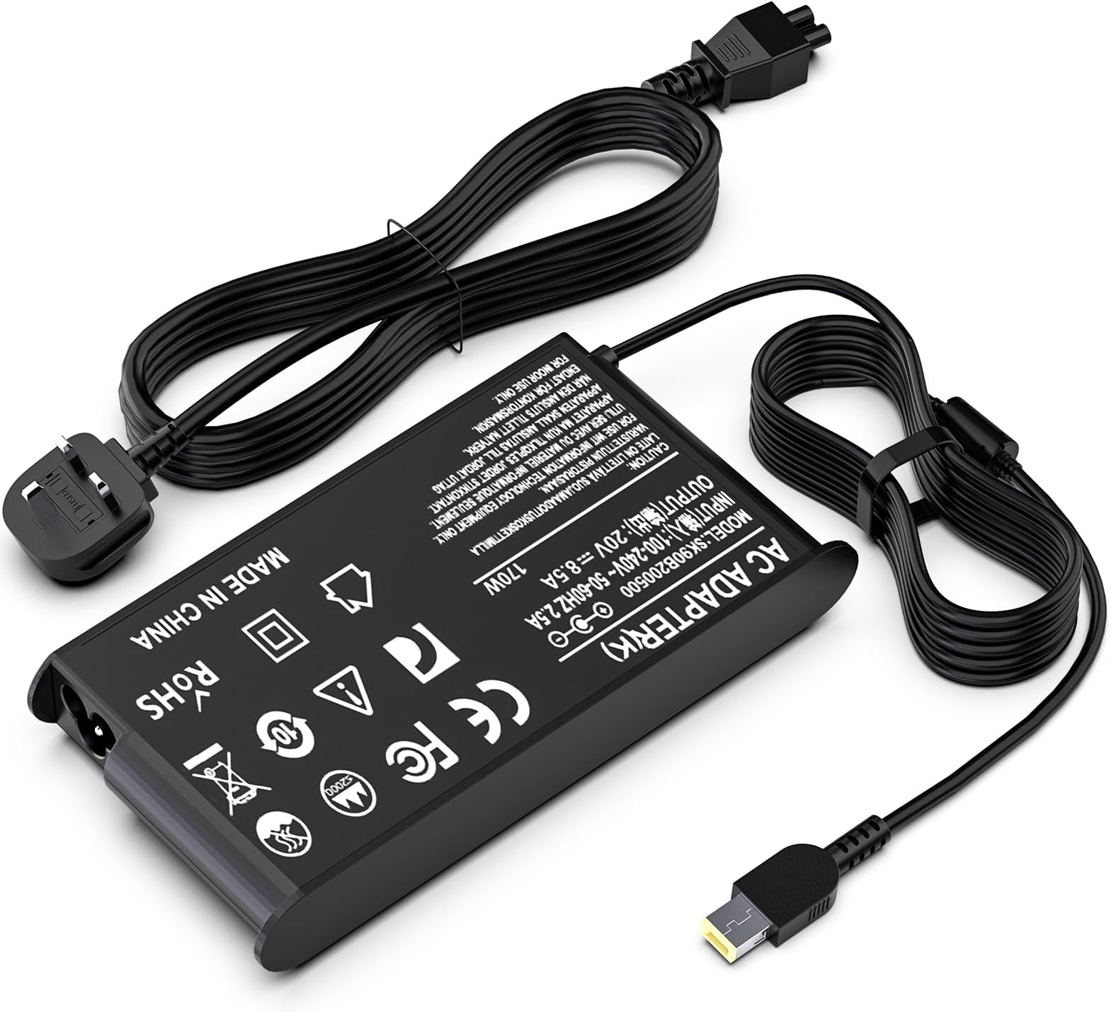170W Laptop Charger for Lenovo Thinkpad P50 P51 P52 P53 P1 P70 P71 P73 ...
