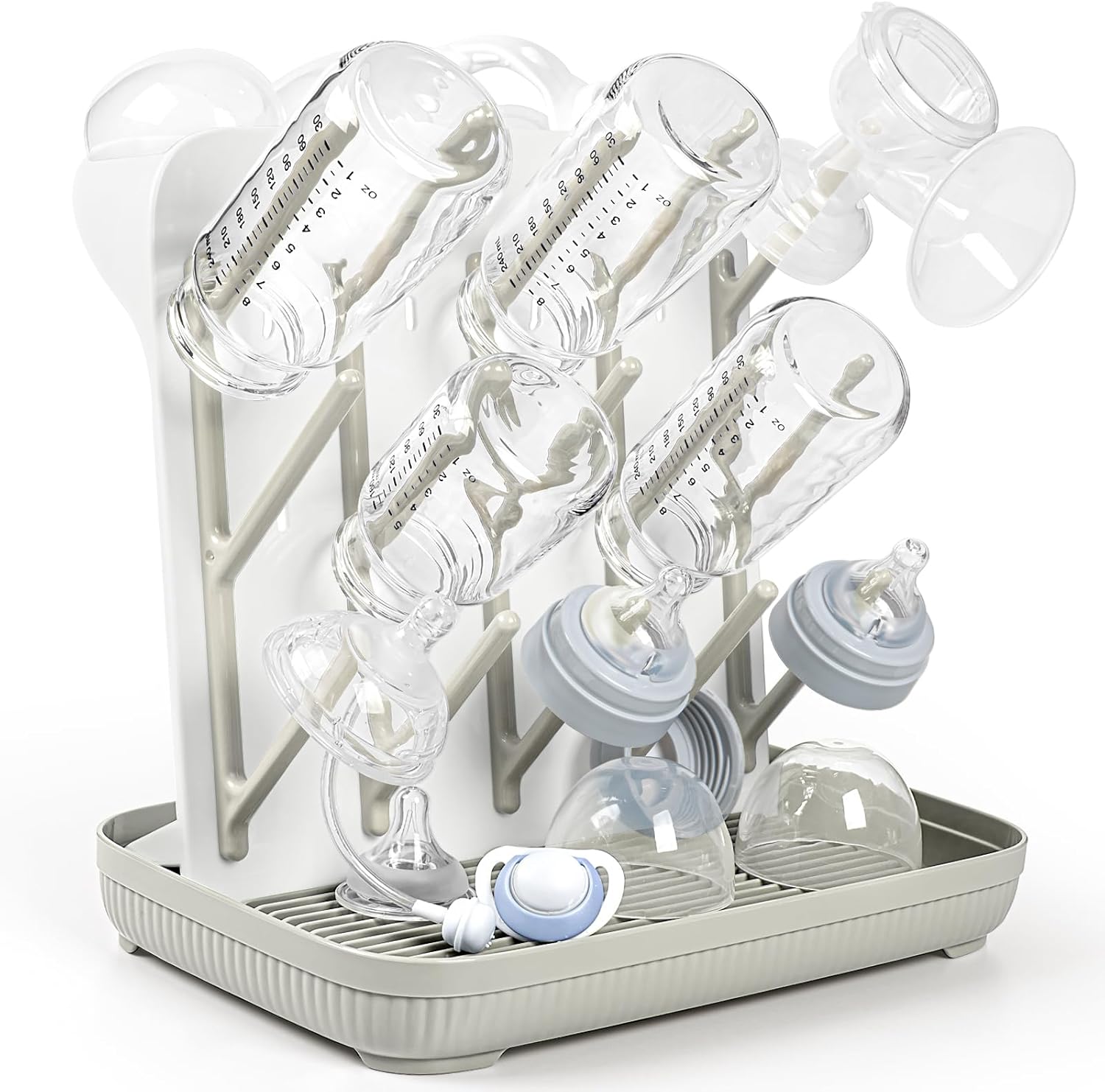 Amazon.com: Termichy Baby Bottle Drying Rack: Large Vertical Bottle ...