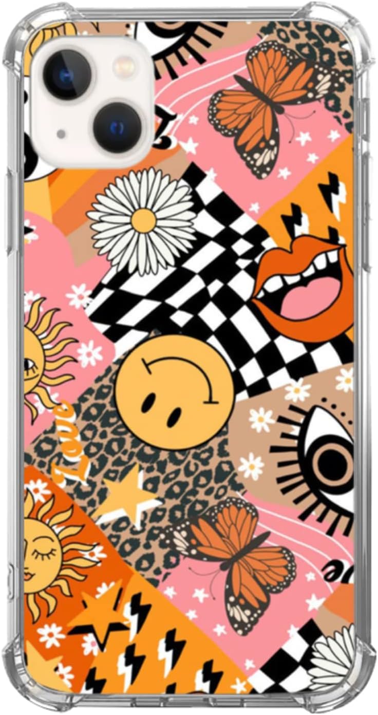 Amazon.com: Oubliert Trippy Psychedelic Hippie Case Compatible with ...