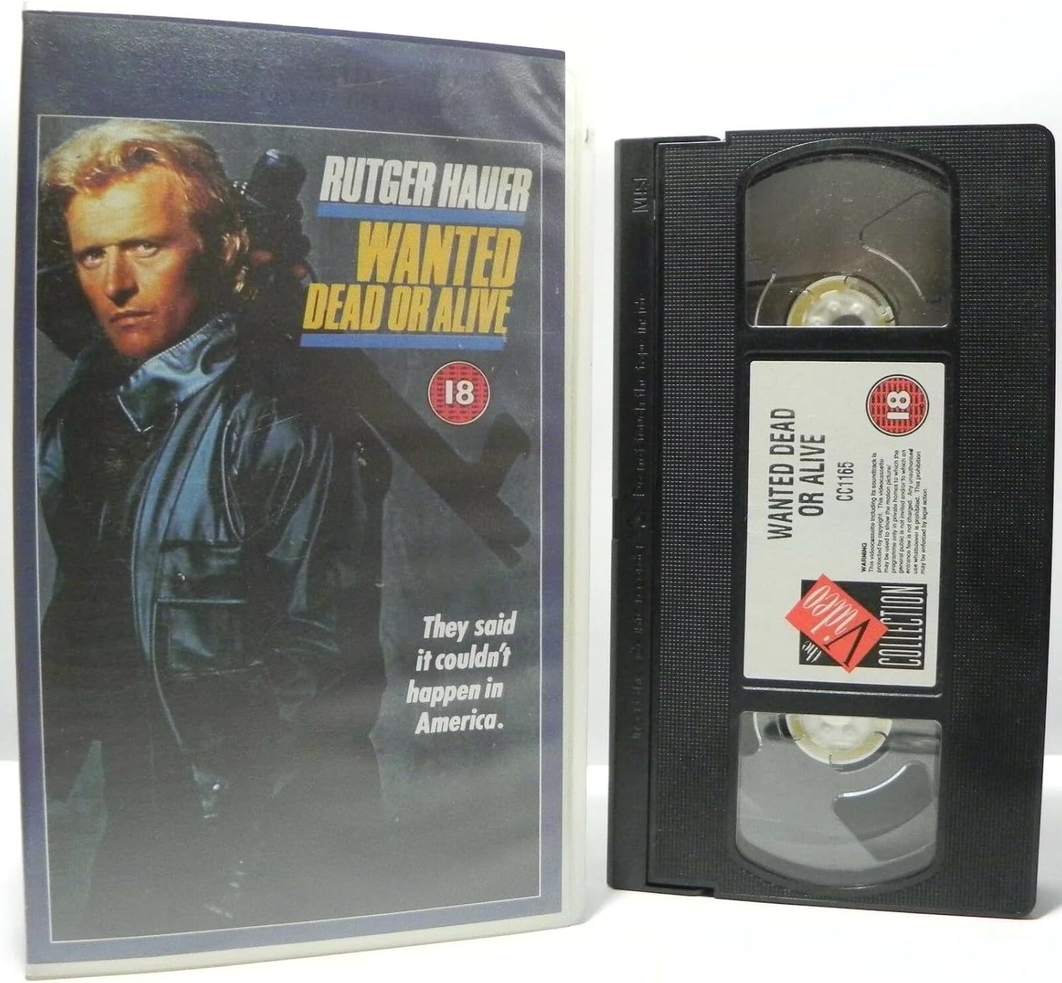 Wanted Dead Or Alive [VHS] : Rutger Hauer, Gene Simmons, Robert ...
