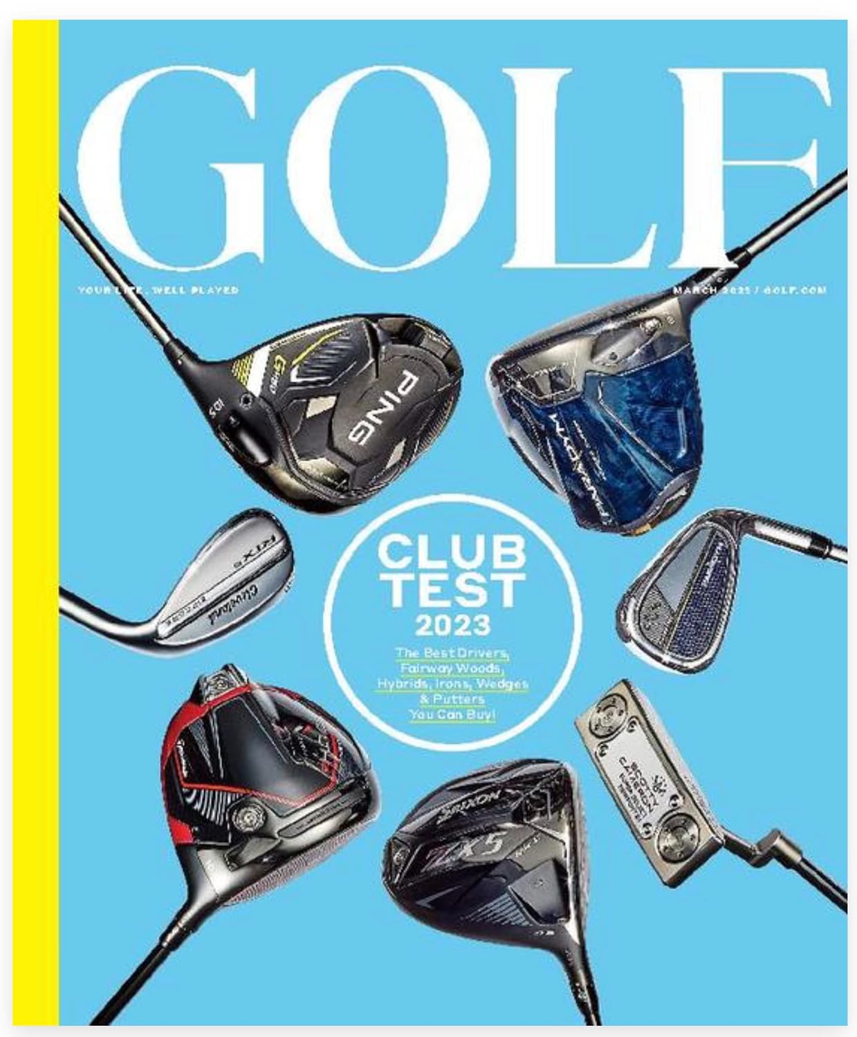 Golf Magazine March 2023 club guide: Generic: Amazon.com: Books