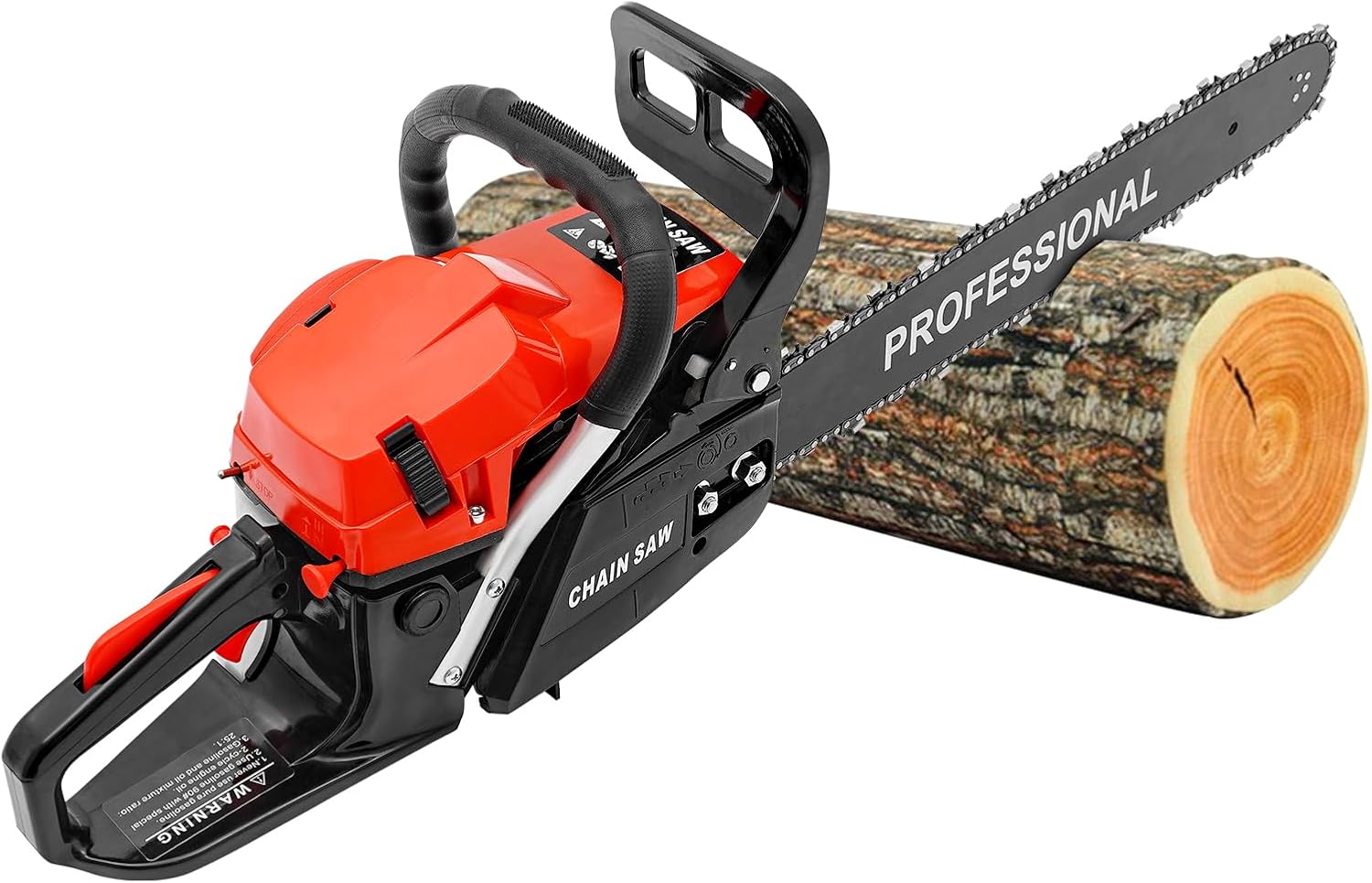 Amazon.com: 58cc Gas Chainsaw 20 Inch - 2-Stroke Gas Powered Chainsaw ...
