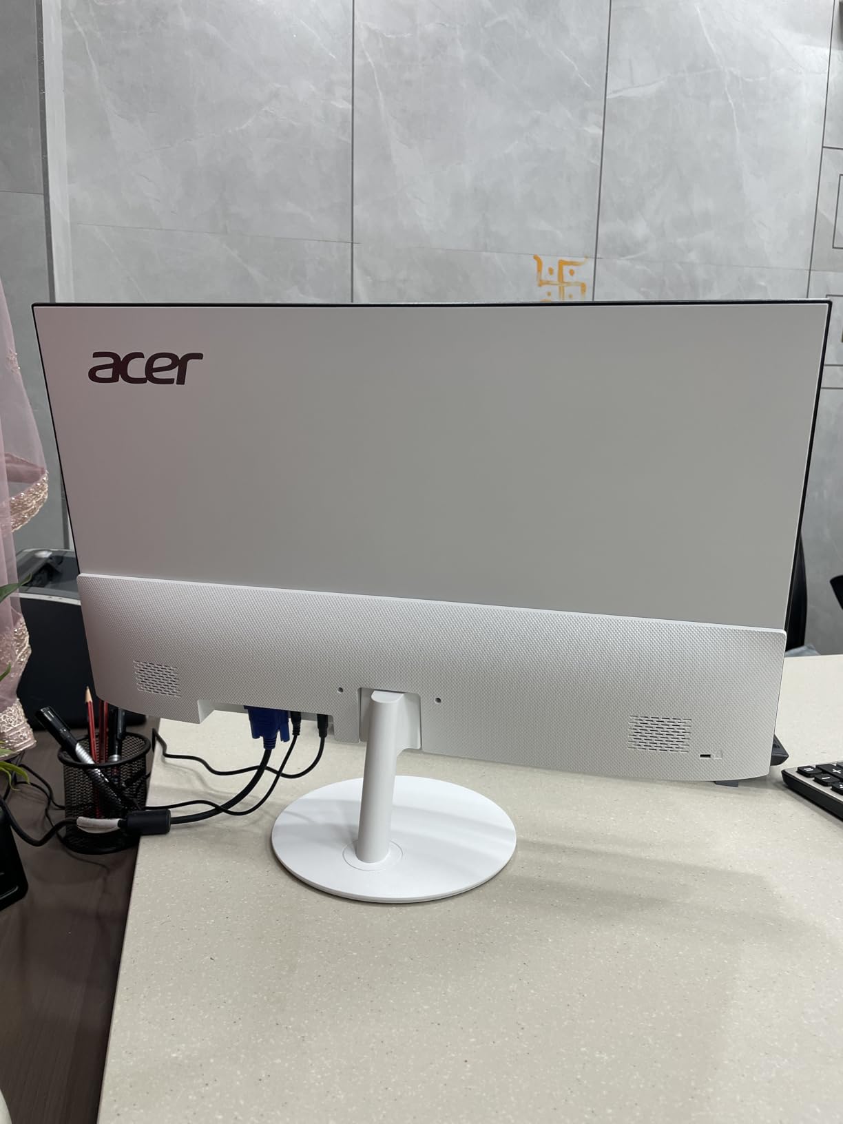 Acer SA242Y P1 23.8 Inch Full HD IPS Ultra Slim (7.2mm Thick) Monitor ...