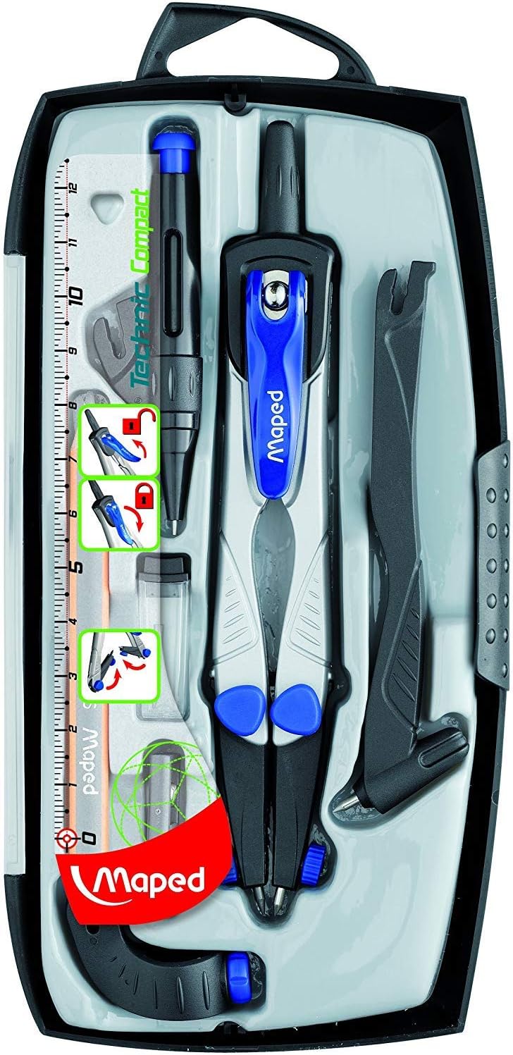 Maped Compass Instrument Set - (Mulit) : Amazon.in: Office Products