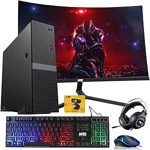 Amazon.com: TechMagnet Gaming Desktop PC Intel Core i5 8th Gen, Heera, RX 550, 16GB RAM, 512GB ...