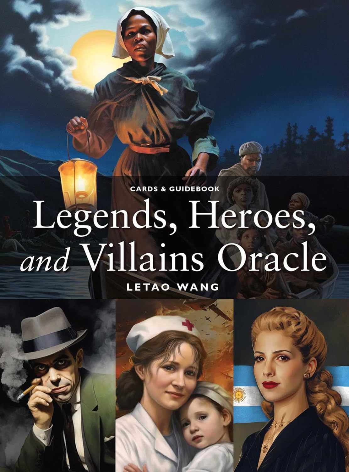 Legends, Heroes, and Villains Oracle: A 36-Card Deck and Guidebook : Wang, Letao: Amazon.in: Books