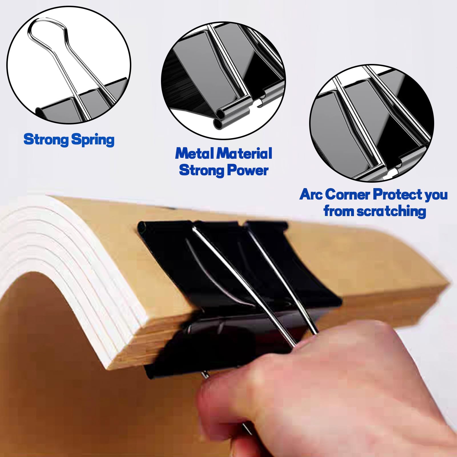 Jumbo Large Paper Clips Heavy Duty Office Supplies 3 Inch Jumbo S - 12 ...