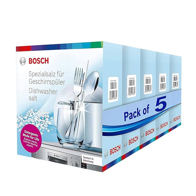 Bosch Salt for Dishwasher - 5 KG (Combo Pack of 5) : Amazon.in: Home ...