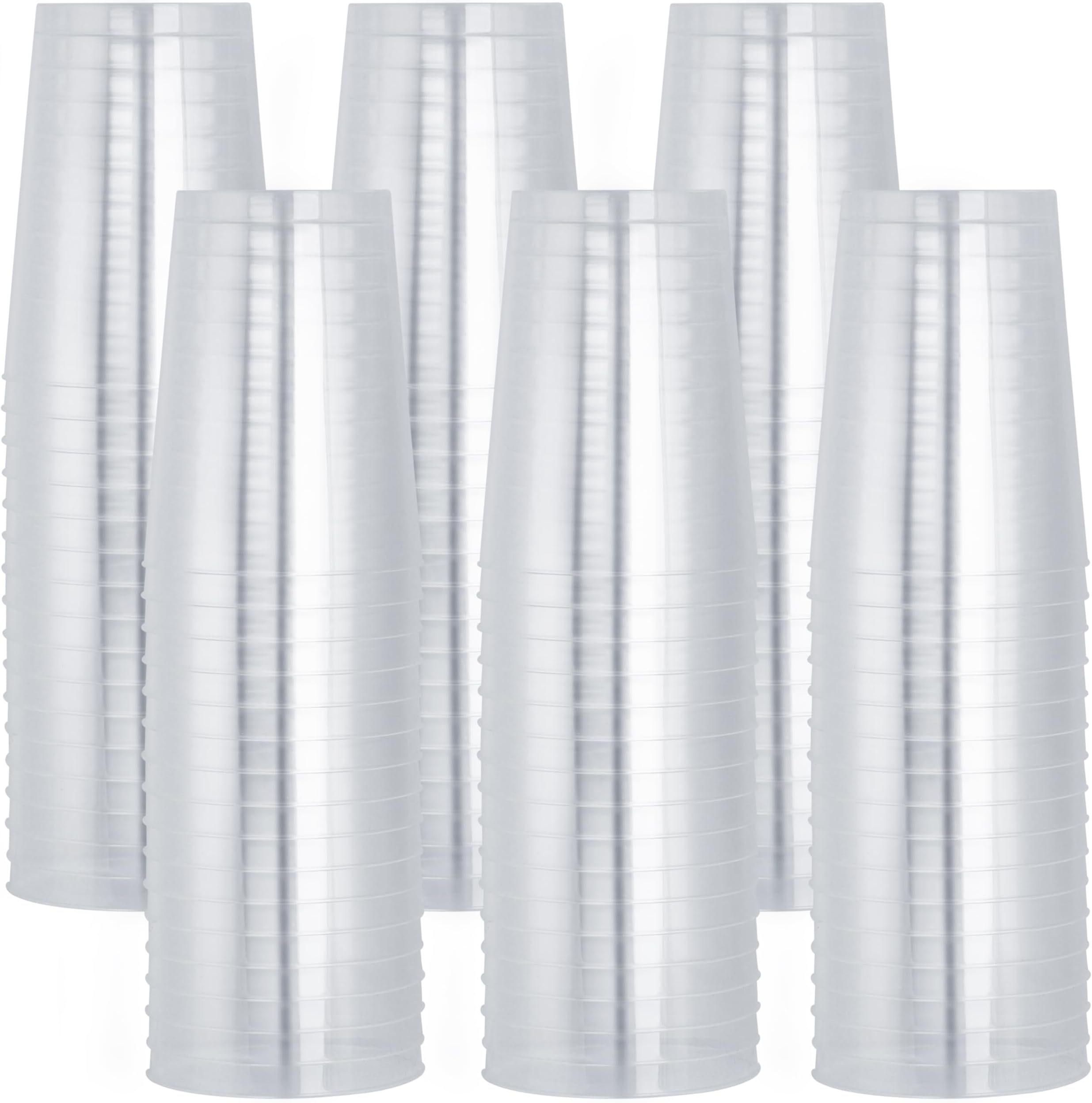 Amazon.com: Prestee Small Clear Plastic Cup - 5 oz Plastic Cups - 200 ...