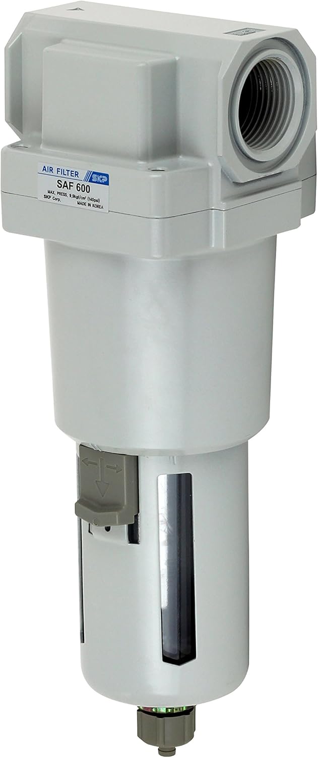 PneumaticPlus SAF600-N06B Compressed Air Filter 3/4" NPT (High Flow ...