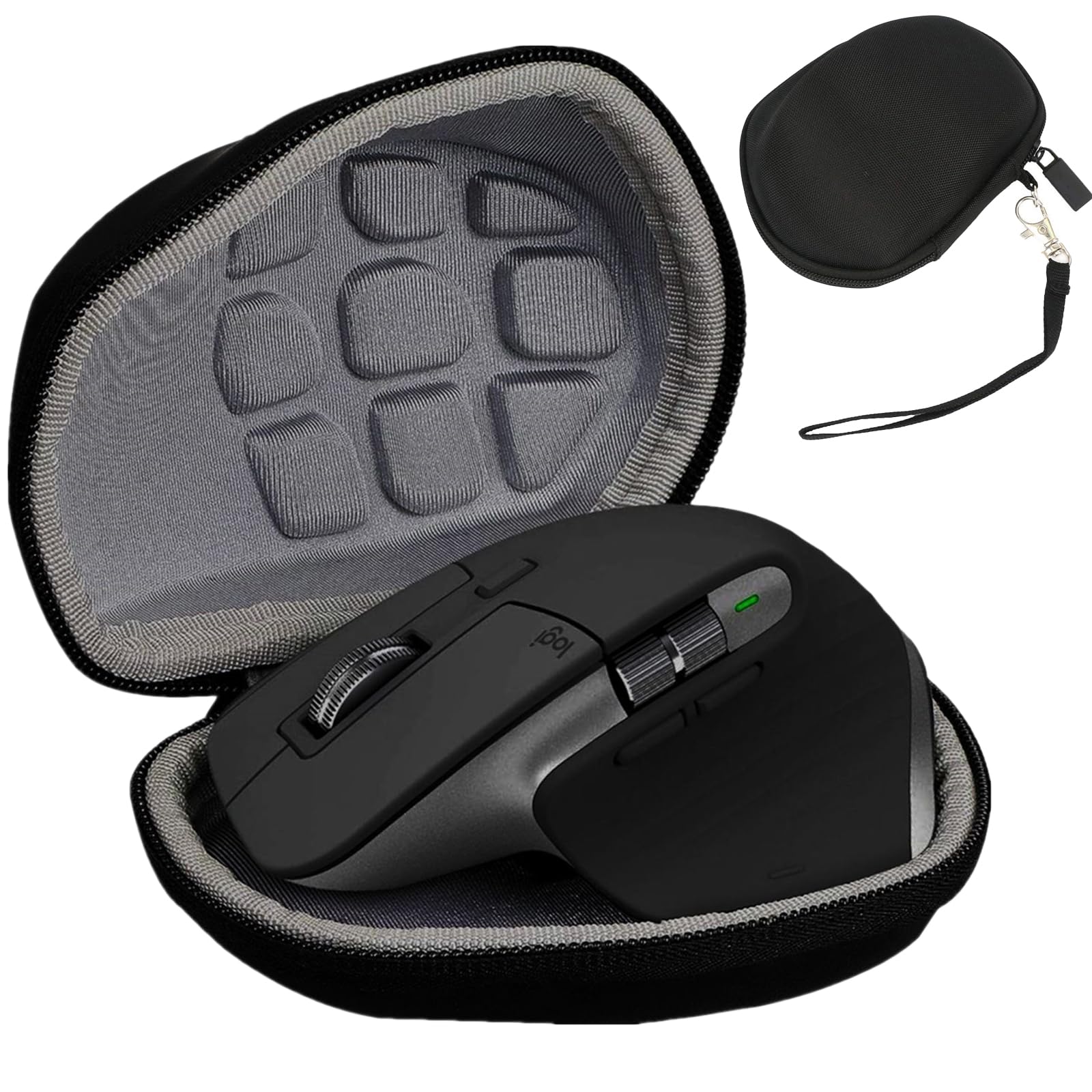 STAYOUNG Wireless Mouse Case - Hard Travel Black Case Portable ...