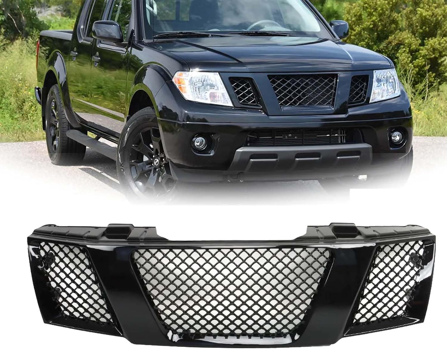 Amazon.com: Front Grille Compatible for 2005 2006 2007 2008 Nissan ...