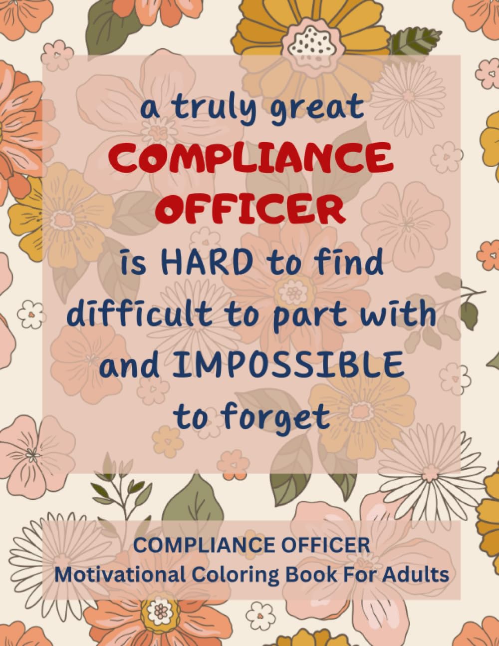 Amazon.com: Compliance Officer Motivational Coloring Book For Adults ...