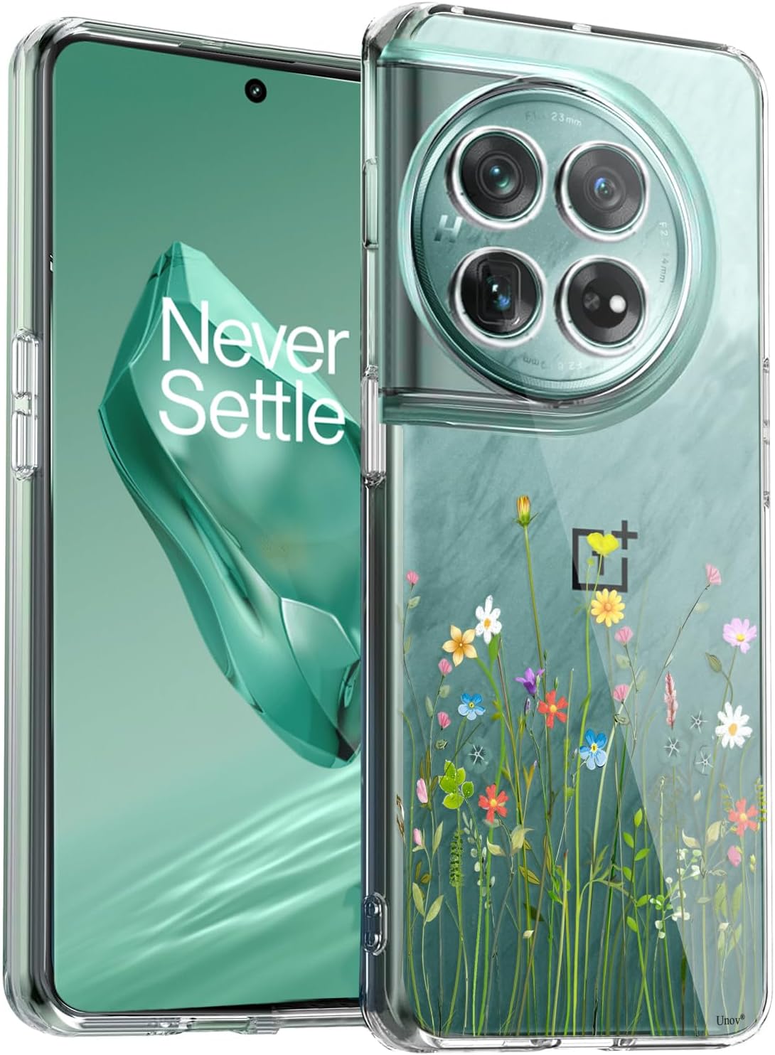 Amazon.com: DagoRoo for OnePlus 12 5G Case,1+ 12 Phone Case, Crystal ...