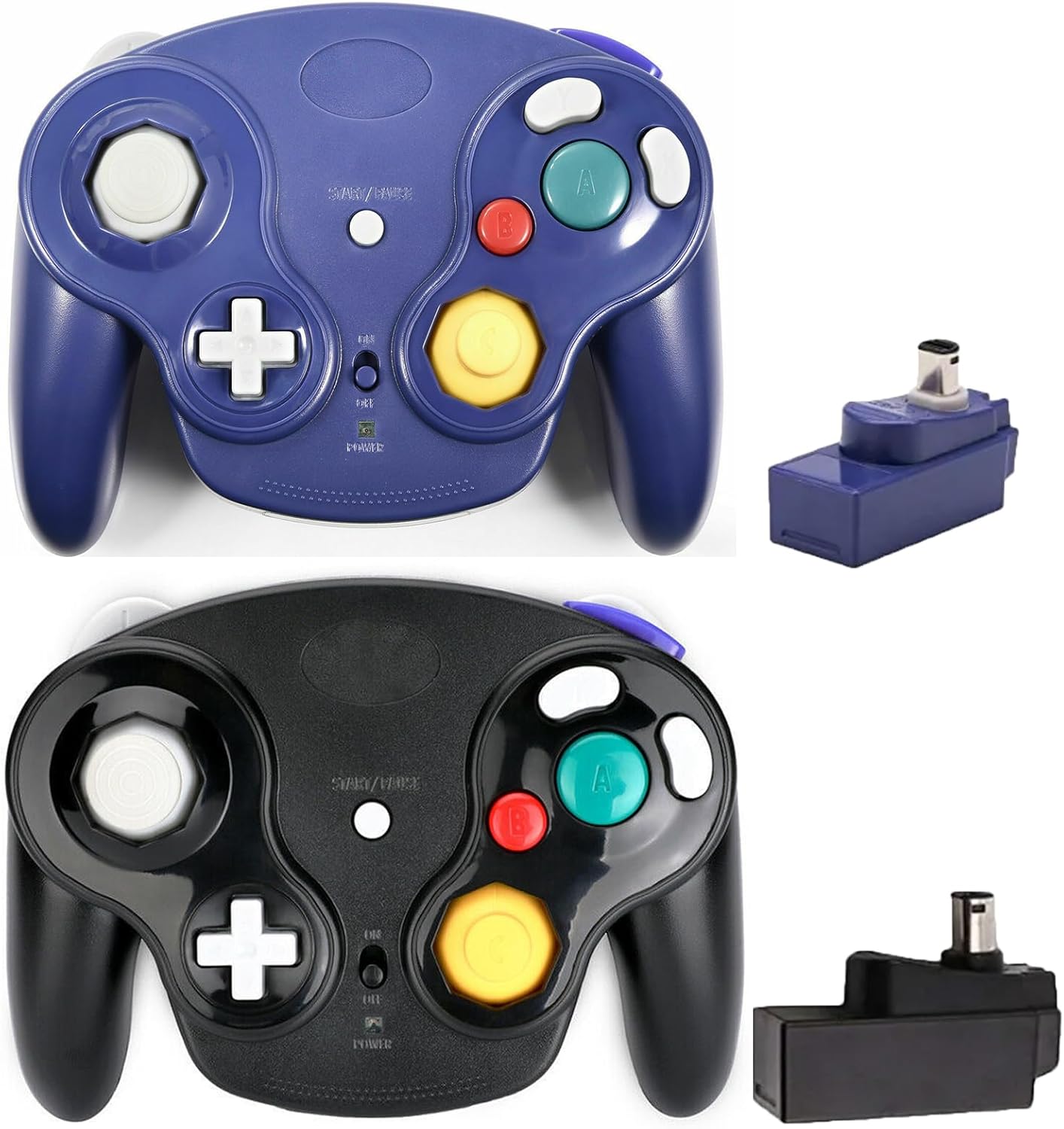 Game Cube Controller,NGC 2.4G Wireless Classic Controller for Wii Game ...