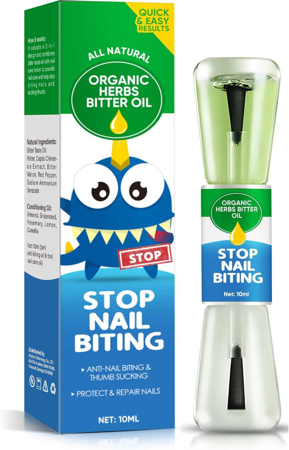 Amazon.com : Nail Biting Treatment For Kids, Thumb Sucking Stop for ...