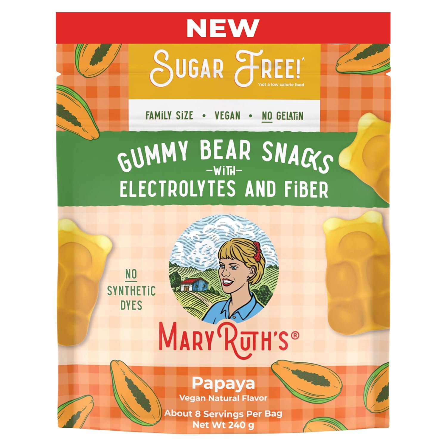 Brandclub - MaryRuth Organics Sugar Free Gummy Bears Snacks Delicious ...