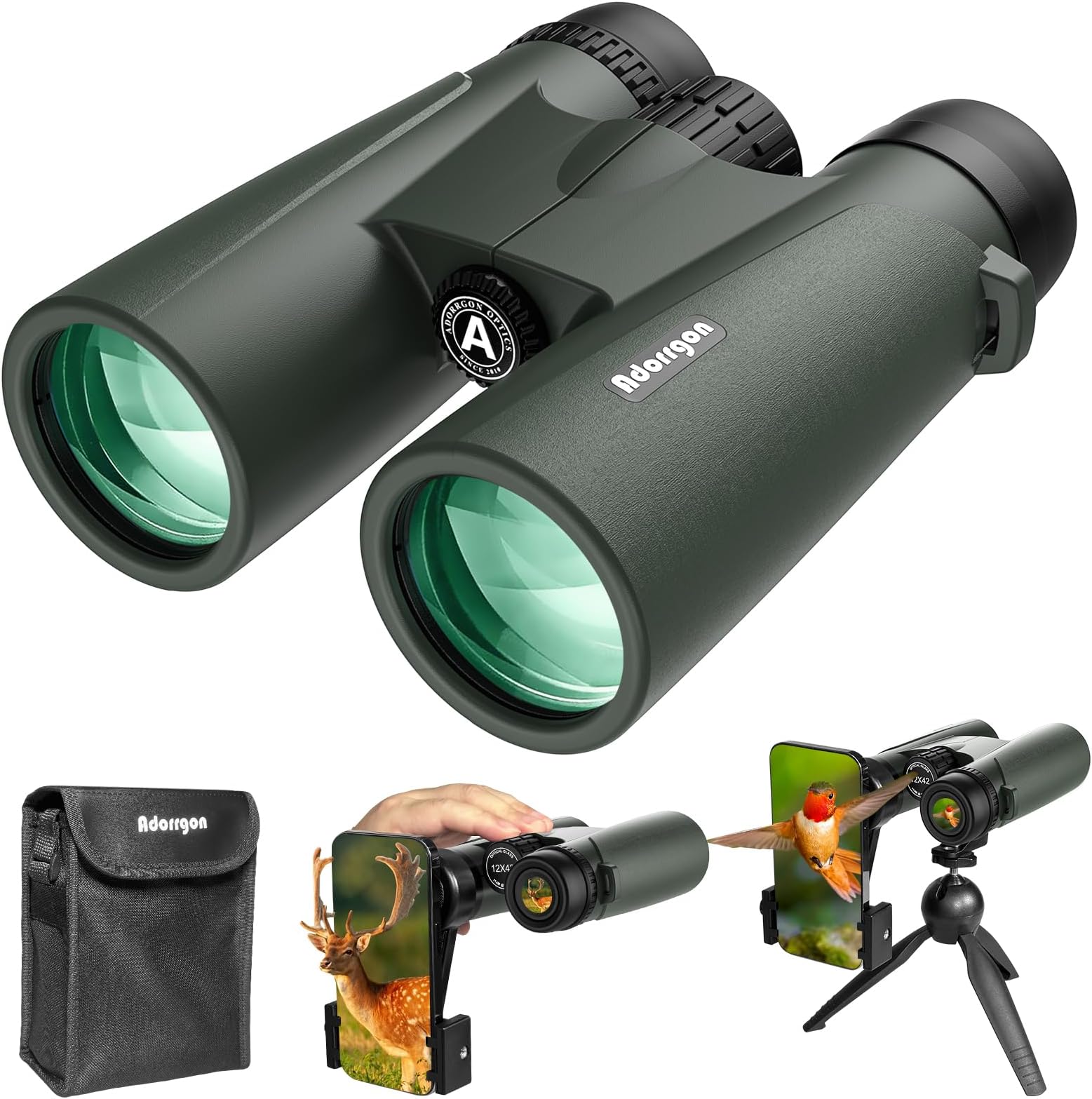 Amazon.com : 15x52 HD Binoculars for Adults High Powered with Upgraded ...