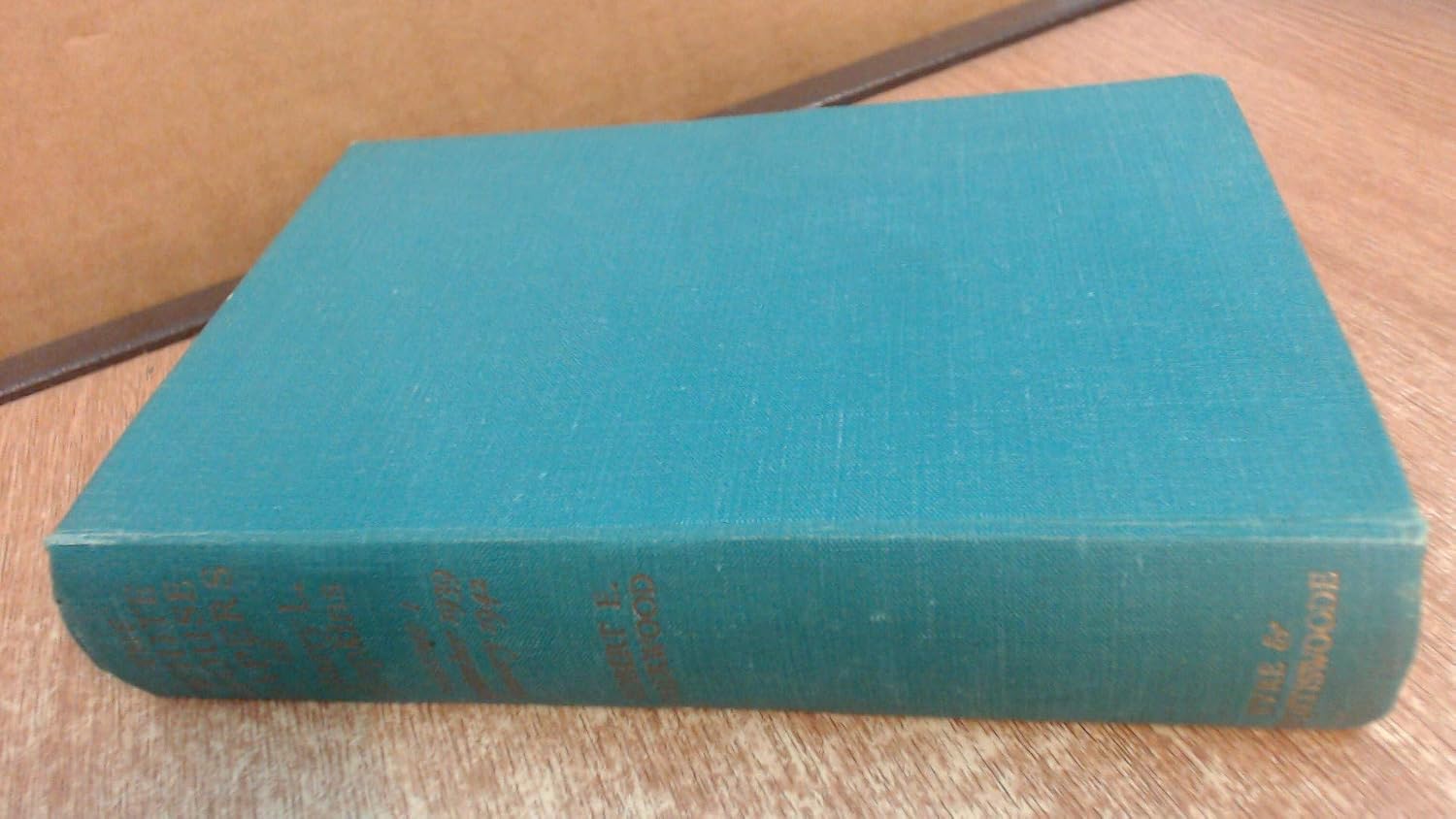 The Whitehouse Papers of Harry L. Hopkins Volume I: September 1939 ...