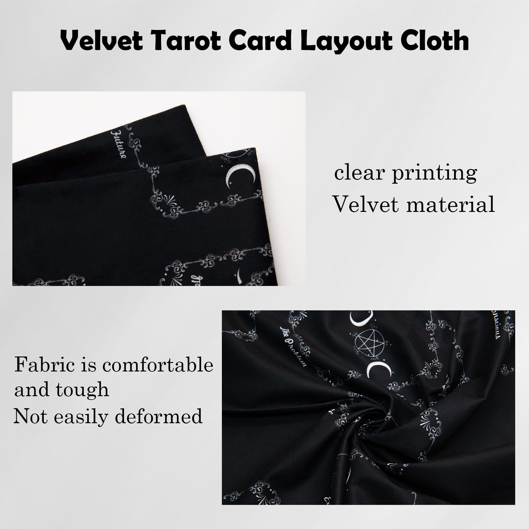Snapklik.com : Knana Tarot Cloth Altar Cloth Velvet Tarot Card Cloth ...