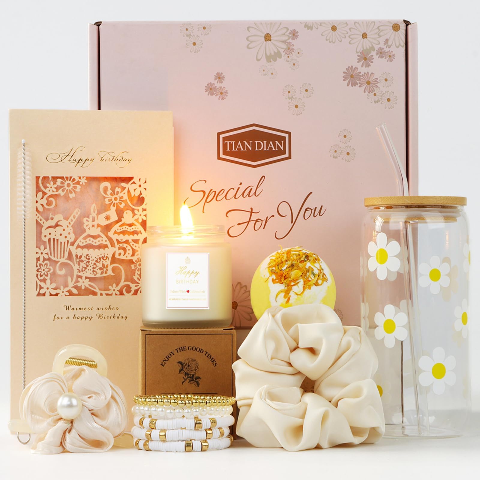 Amazon.com: Daisy Gifts for Women, Gifts Baskets for Women, Cute Unique ...