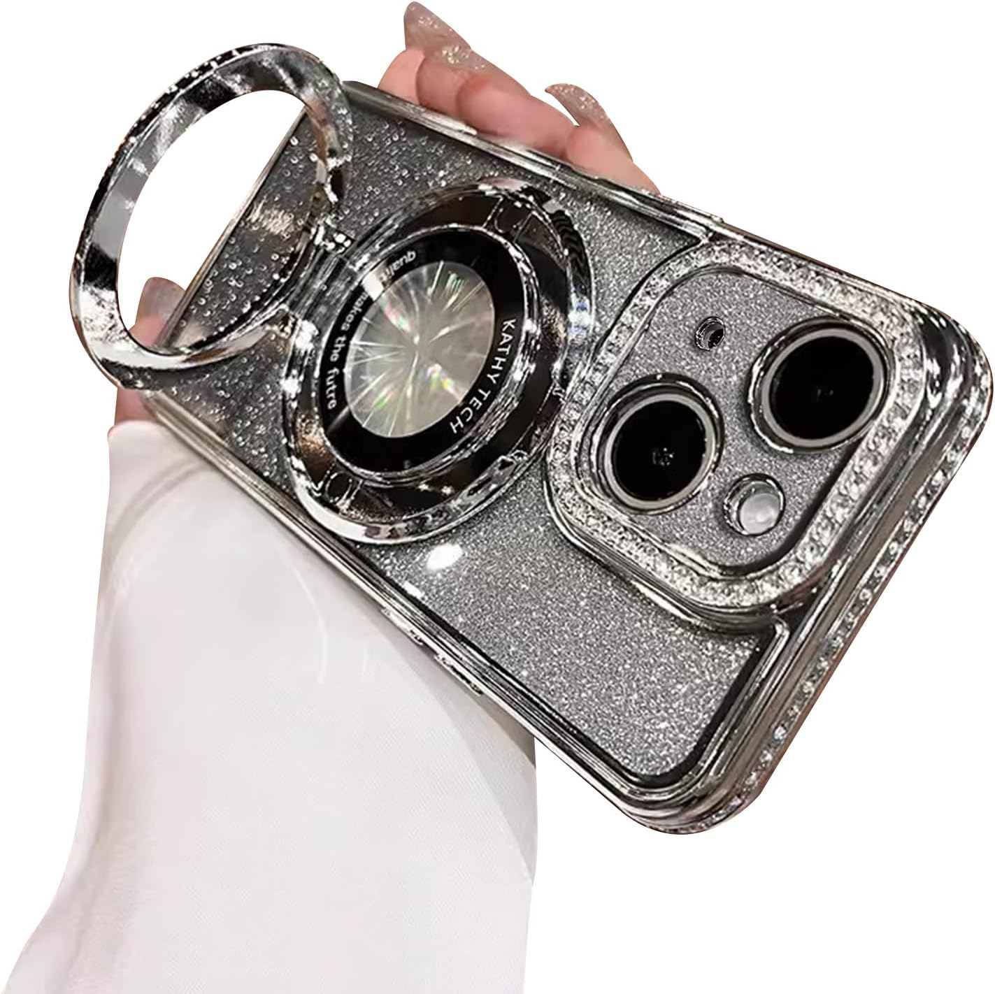 Amazon.com: Fycyko Magnetic Case for iPhone 13 with Holder Stand ...