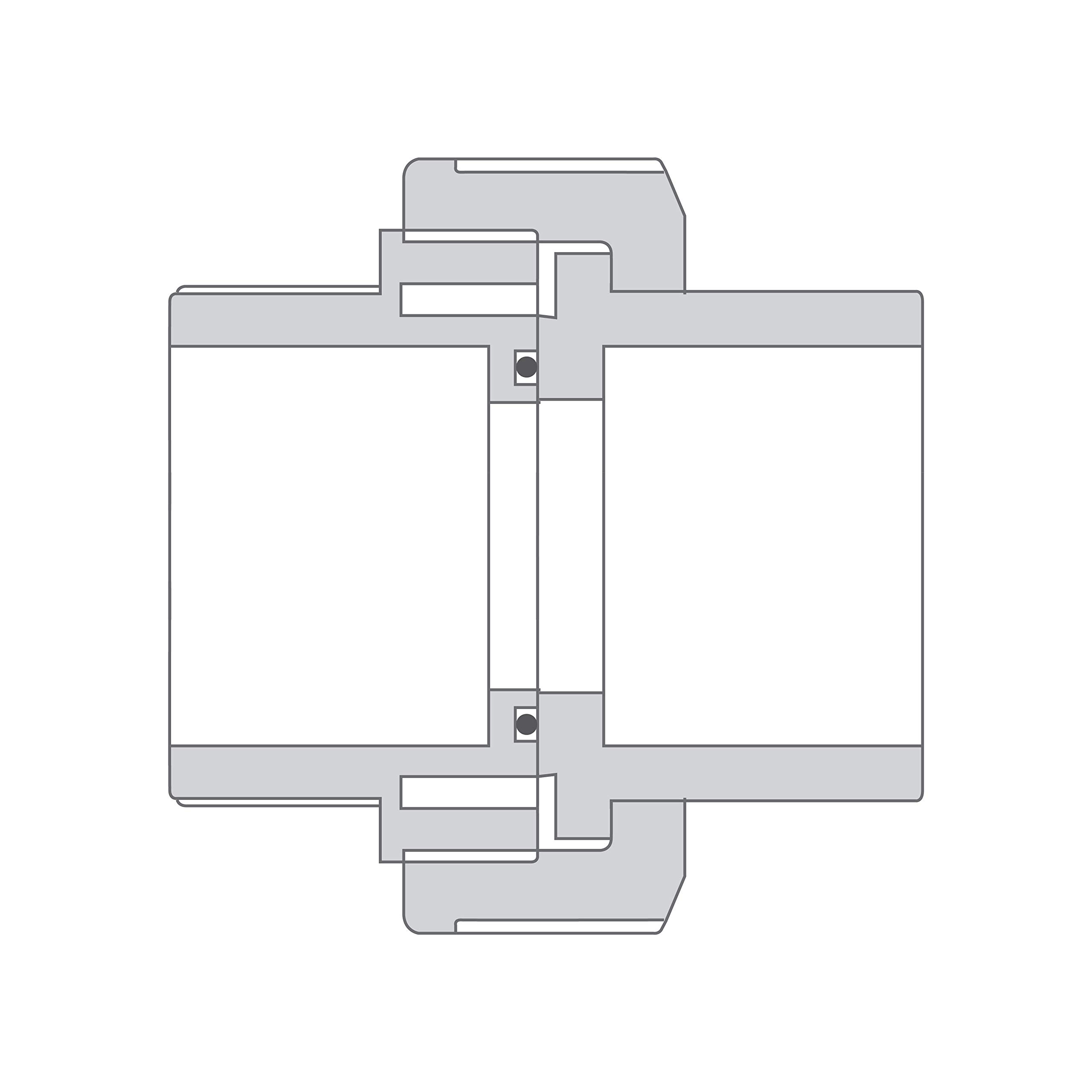 Snapklik.com : Hydroseal PVC Pipe Fitting, 3" Union Jetstream, Schedule ...