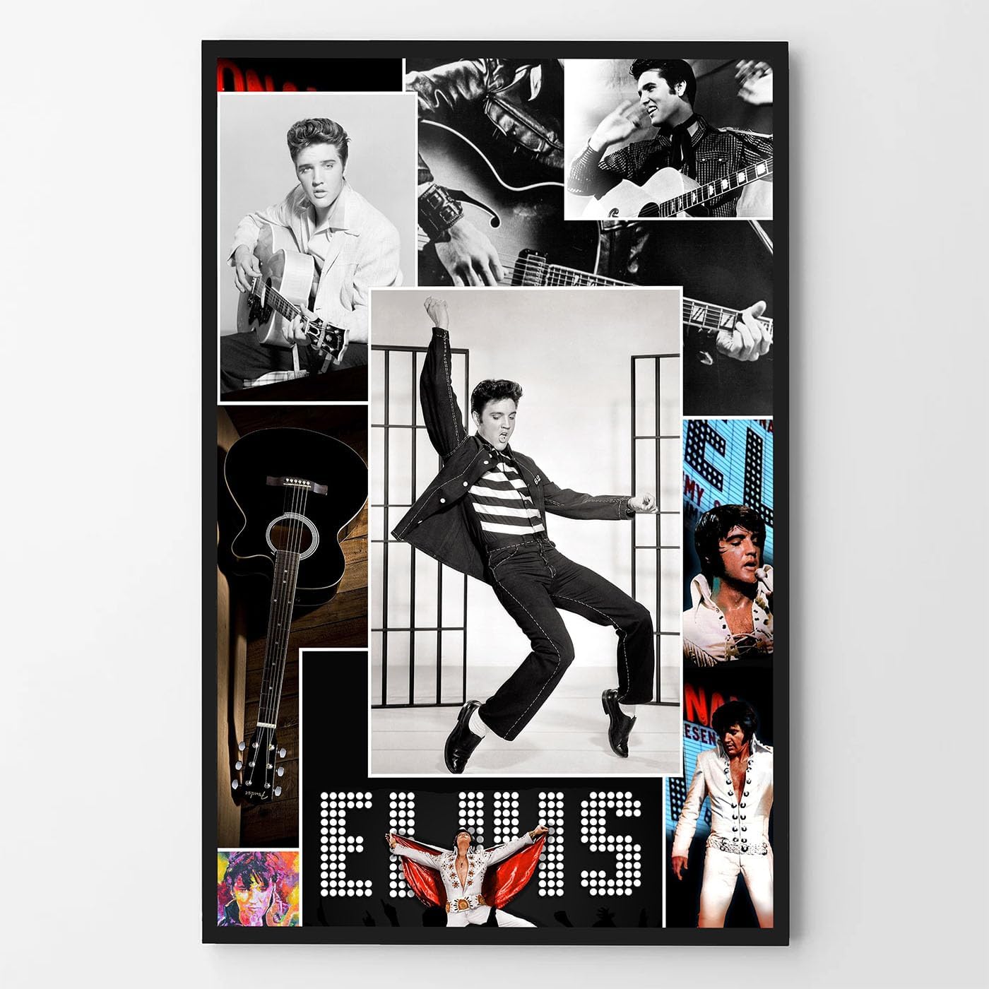 Amazon.com: Elvis Presley Poster Print, 24x36 Poster Print, 24x36 ...