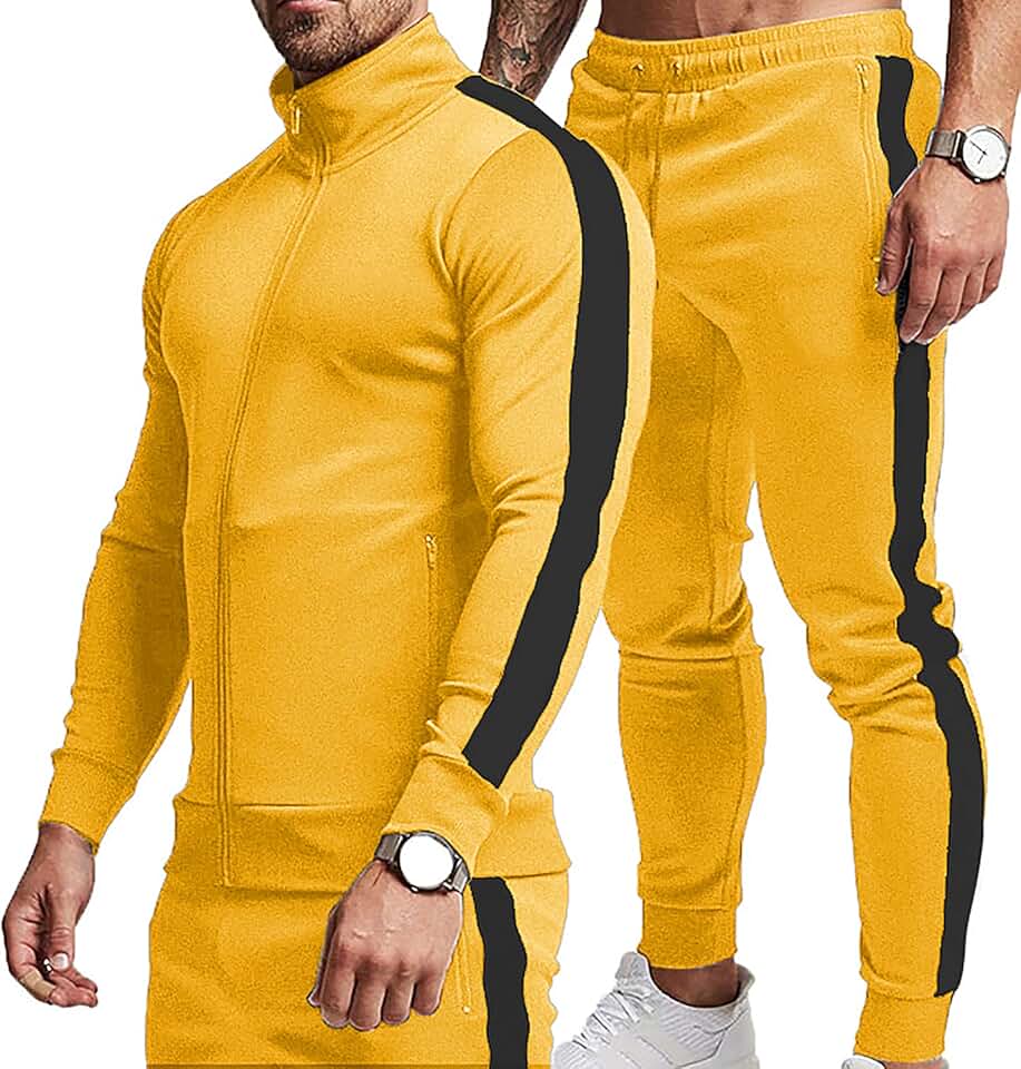 Amazon.com.au: Men's Sports Tracksuits - Men's Sports Tracksuits / Men ...
