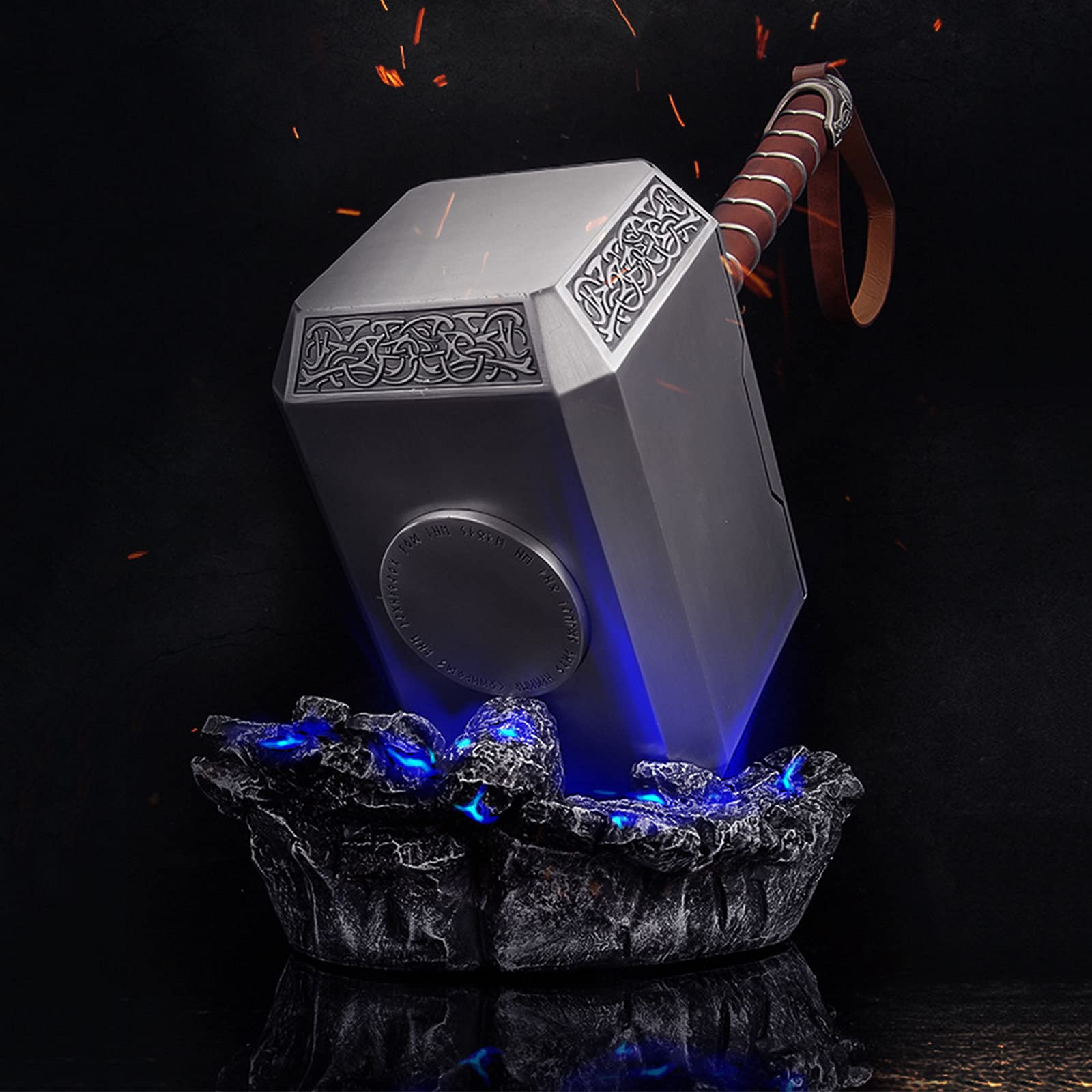 Buy Hewufo New Norse Mythology Metal Mjolnir Thors Hammer 1:1 Replica ...