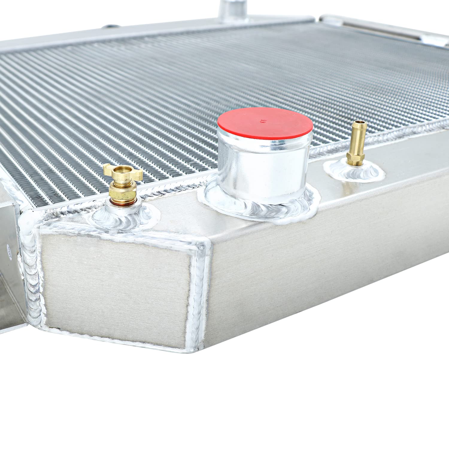 3 Row Aluminum DPI433 Radiator for 1966-1979 Ford F-Series F100 F150 F250 F350 Bronco Truck ...