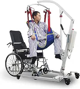 Amazon.com: Patient Lift, Heavy-Duty Electric Foldable Manual Hydraulic ...