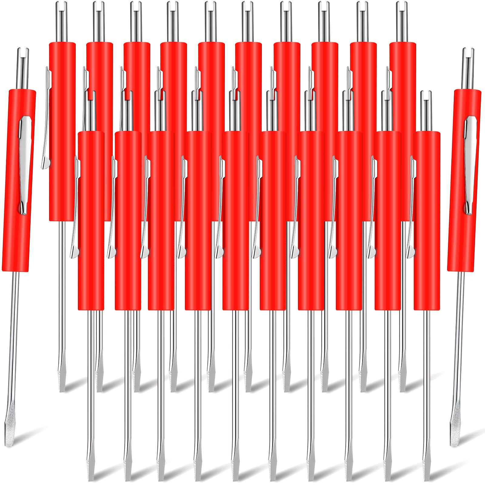 Snapklik.com : 20 Pcs Pocket Screwdriver Double End Mini Screwdriver ...